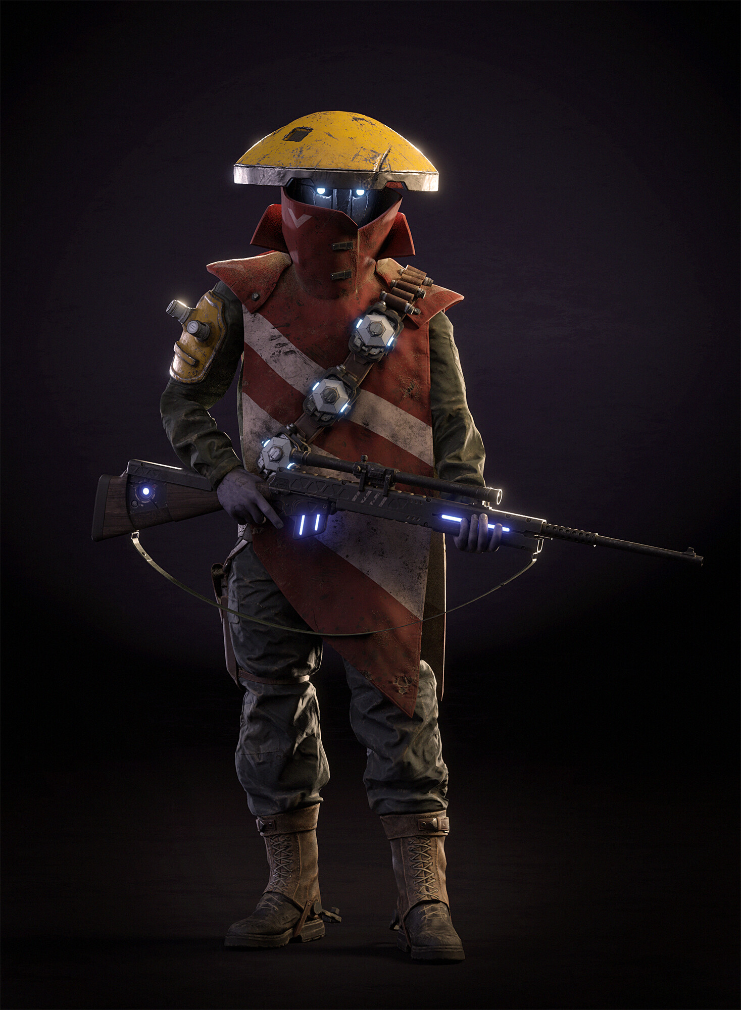 ArtStation - 3DMark Steel Nomad Character