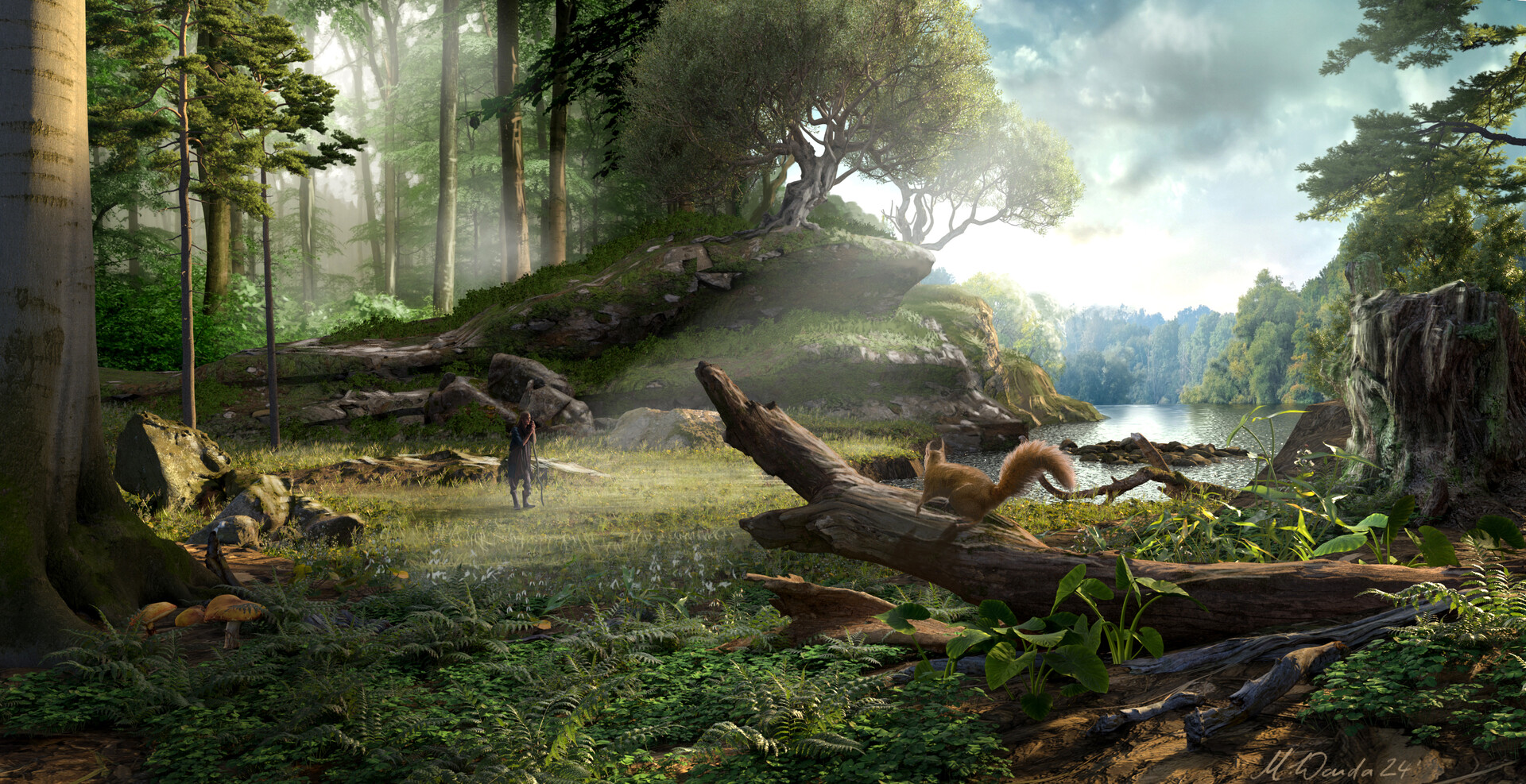 ArtStation - deep forest