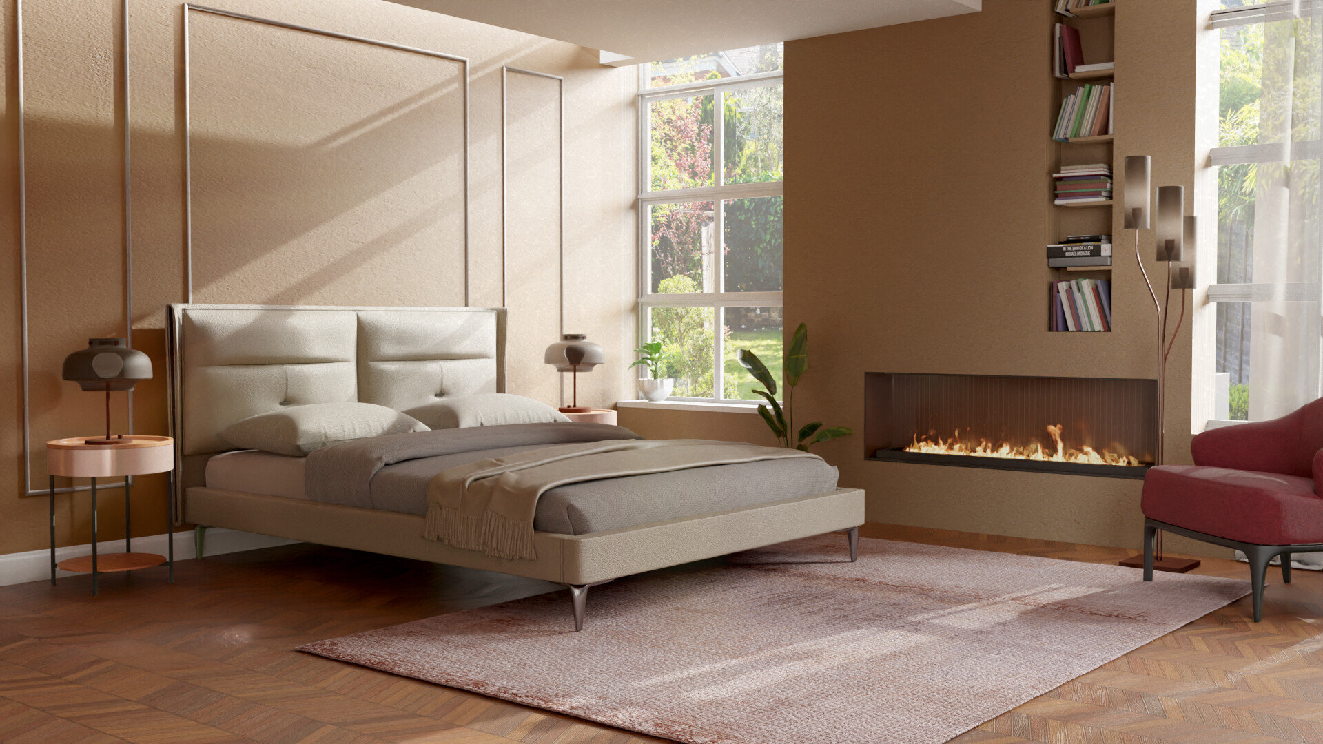 ArtStation - Bed simulation