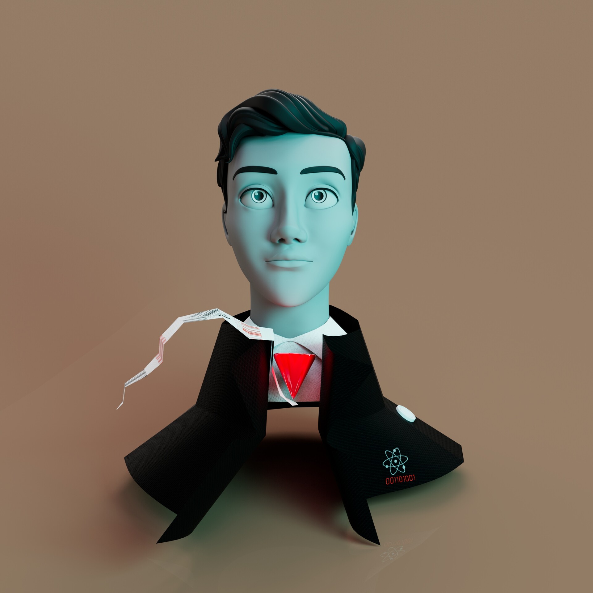 Sekar Loganathan - Alex, my first 3D Character model.