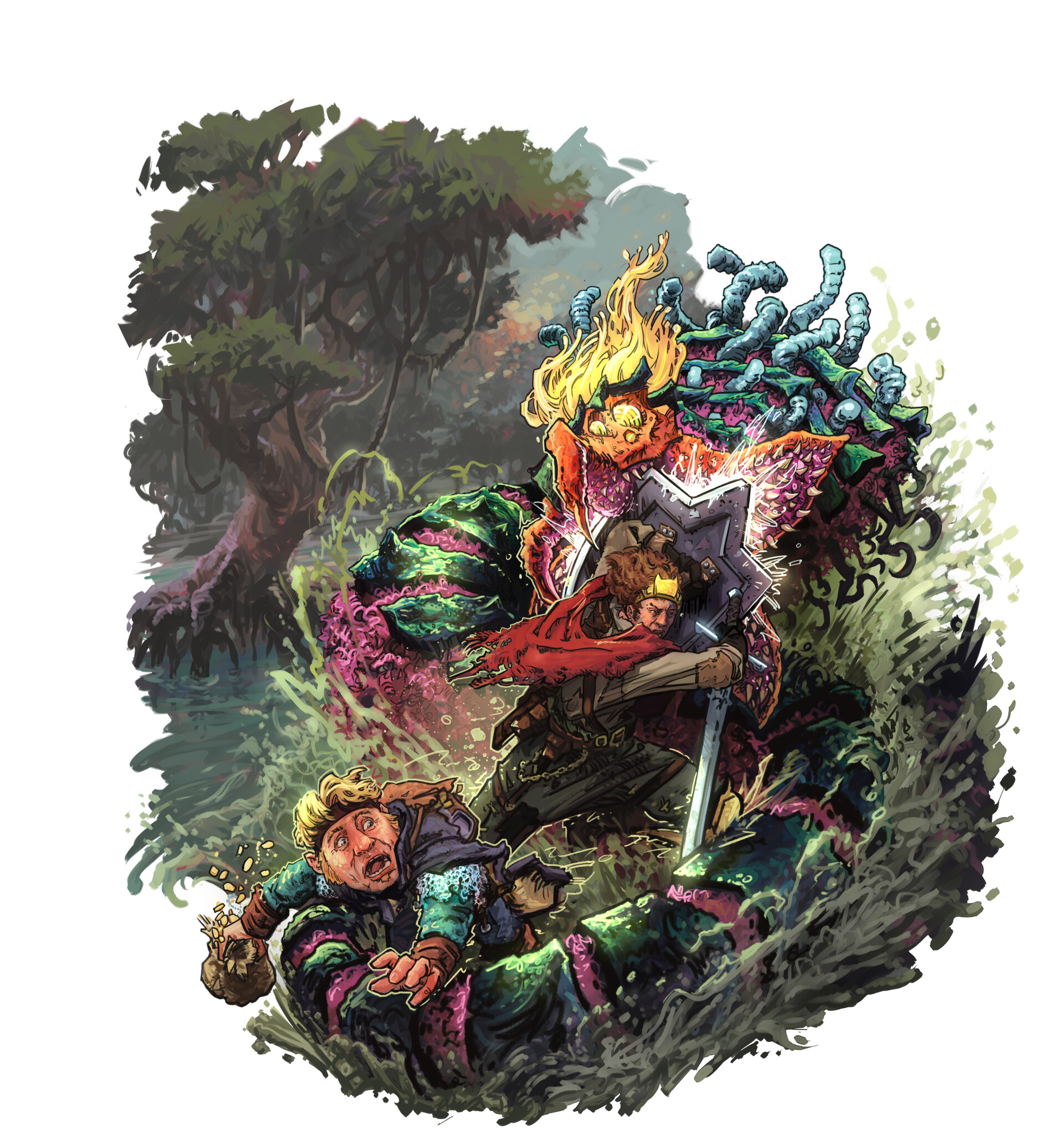 ArtStation - RPG Illustration - Color