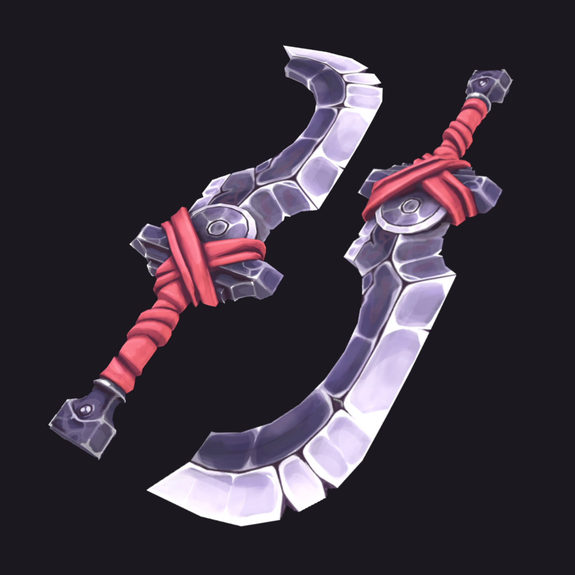 ArtStation - Hand-Painted Sword | #3DColoringBook