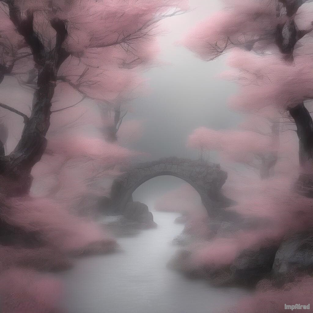 ArtStation - Gray Pink UNWORLDLY SURREAL PARADISE