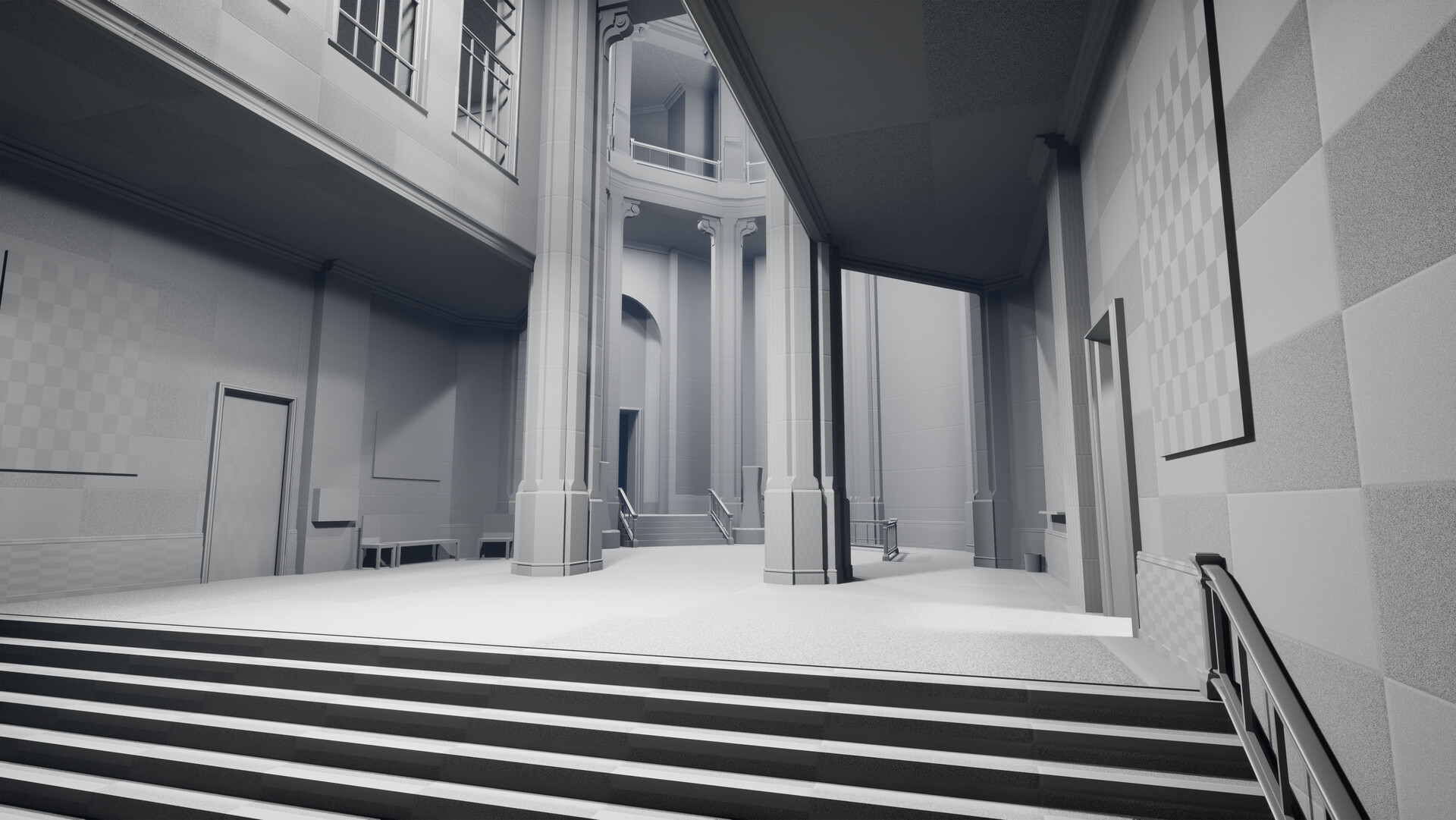 ArtStation - Dishonored Block out made in Unreal Engine 5