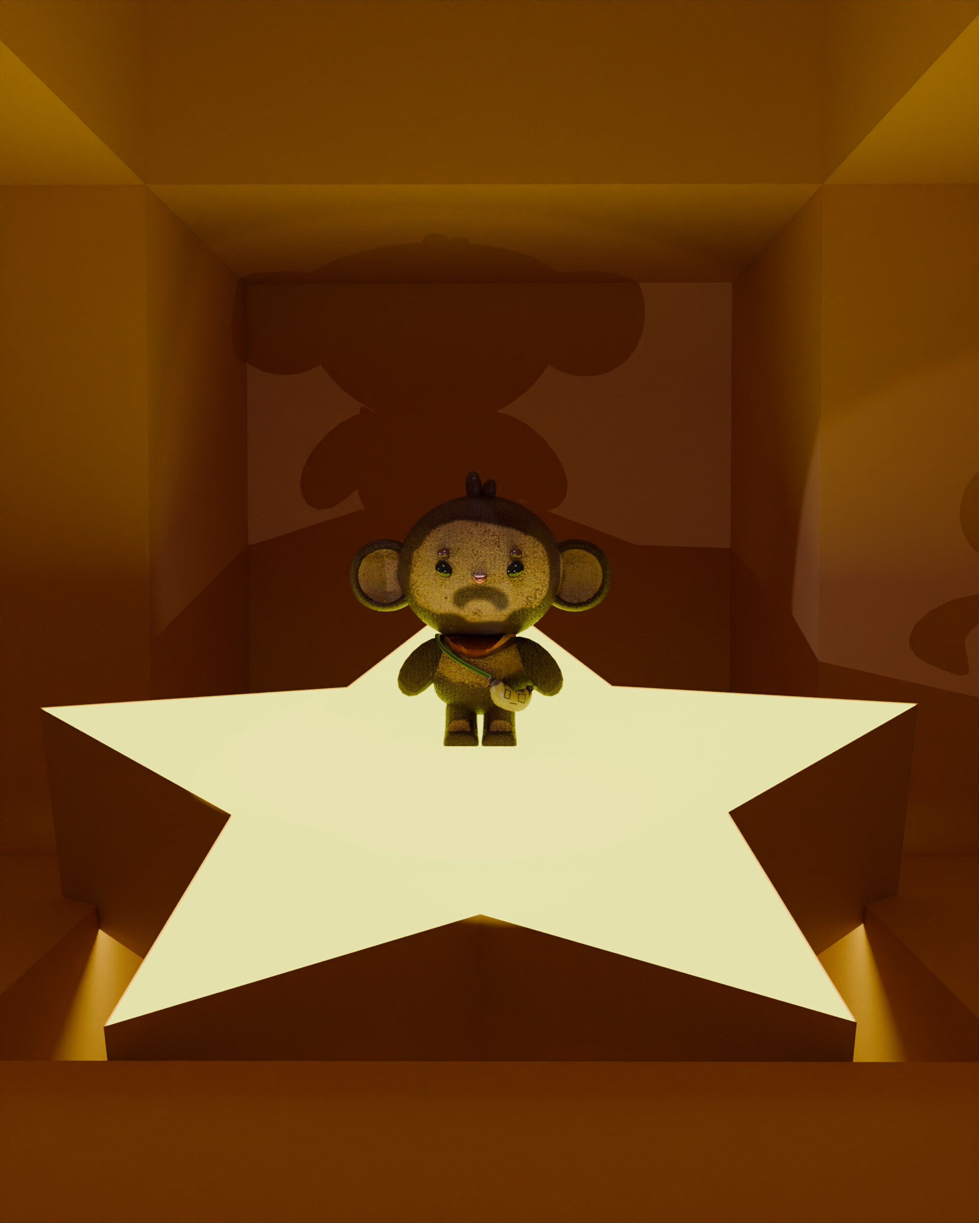 ArtStation - Plushy Monkey