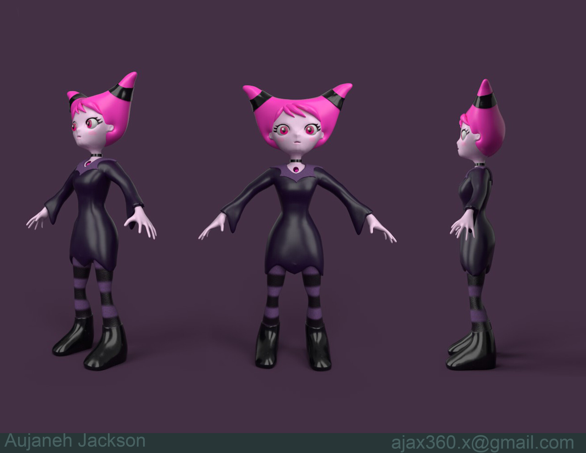 ArtStation - Jynx 3D - Running Forward