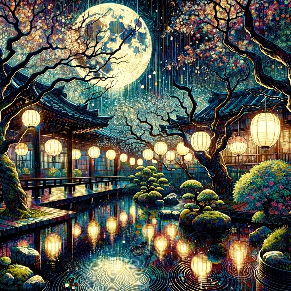 ArtStation - Japanese lanterns