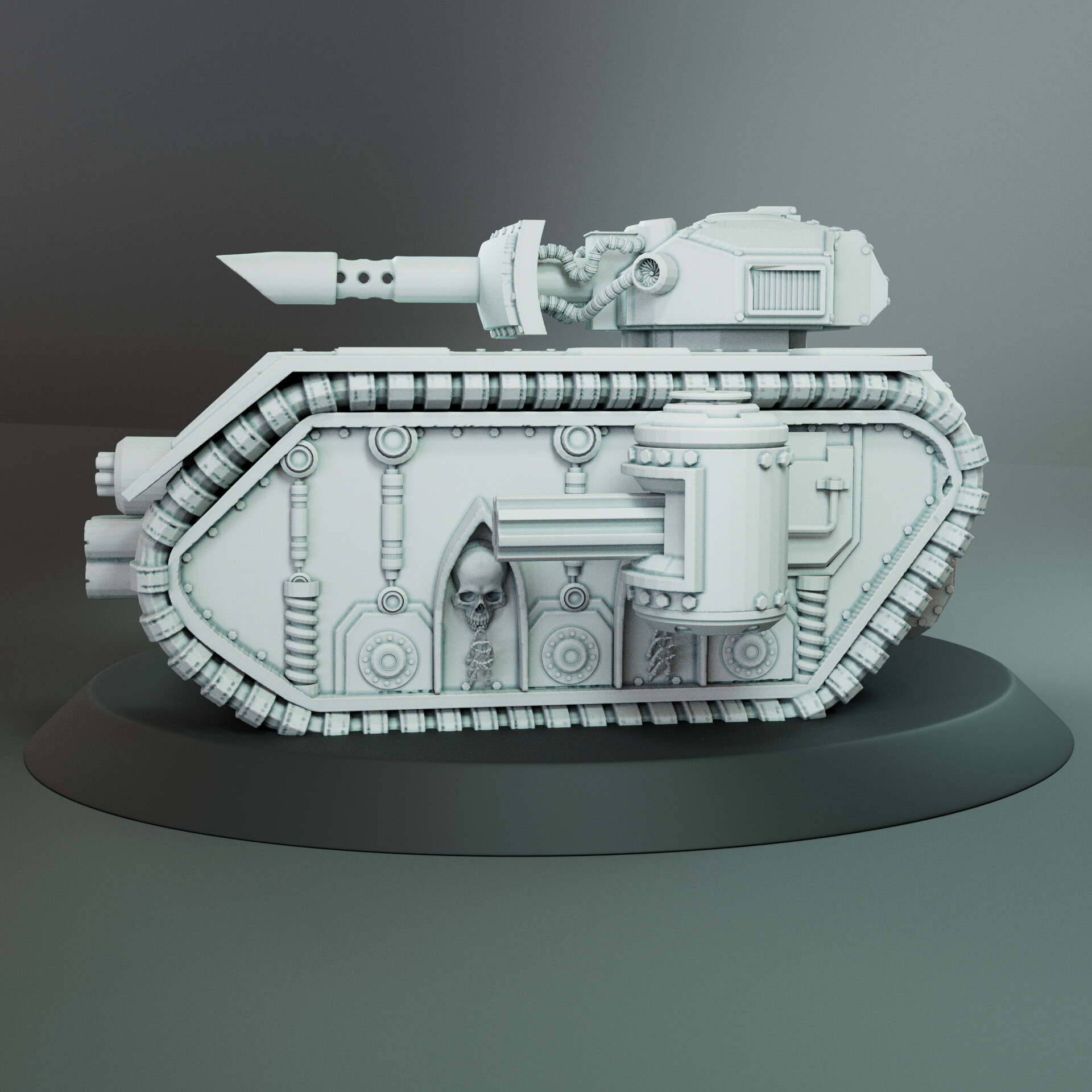 ArtStation - GW inspired Chimera tank