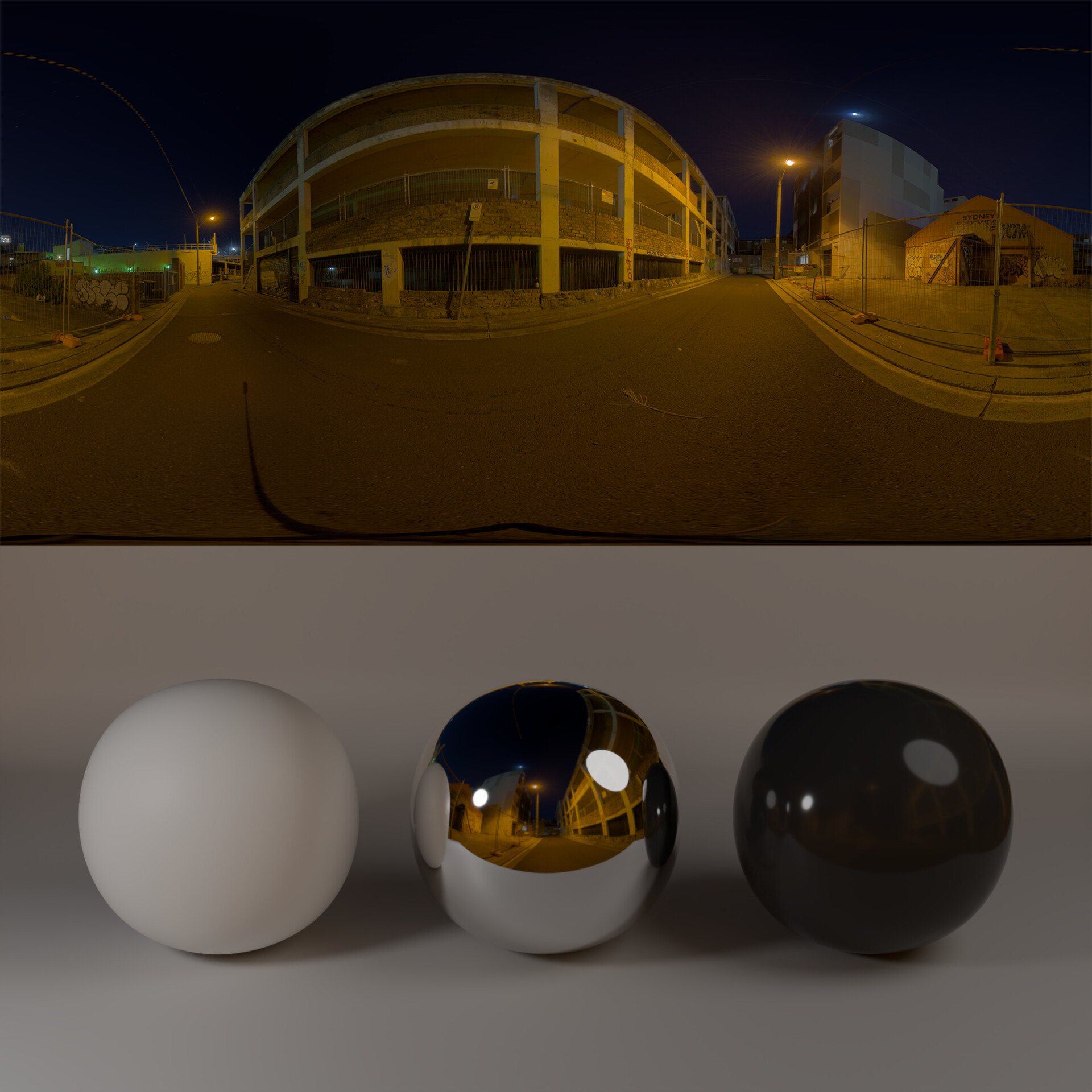 Jack Stearn - Sydney Night HDRI Asset Pack | 12K
