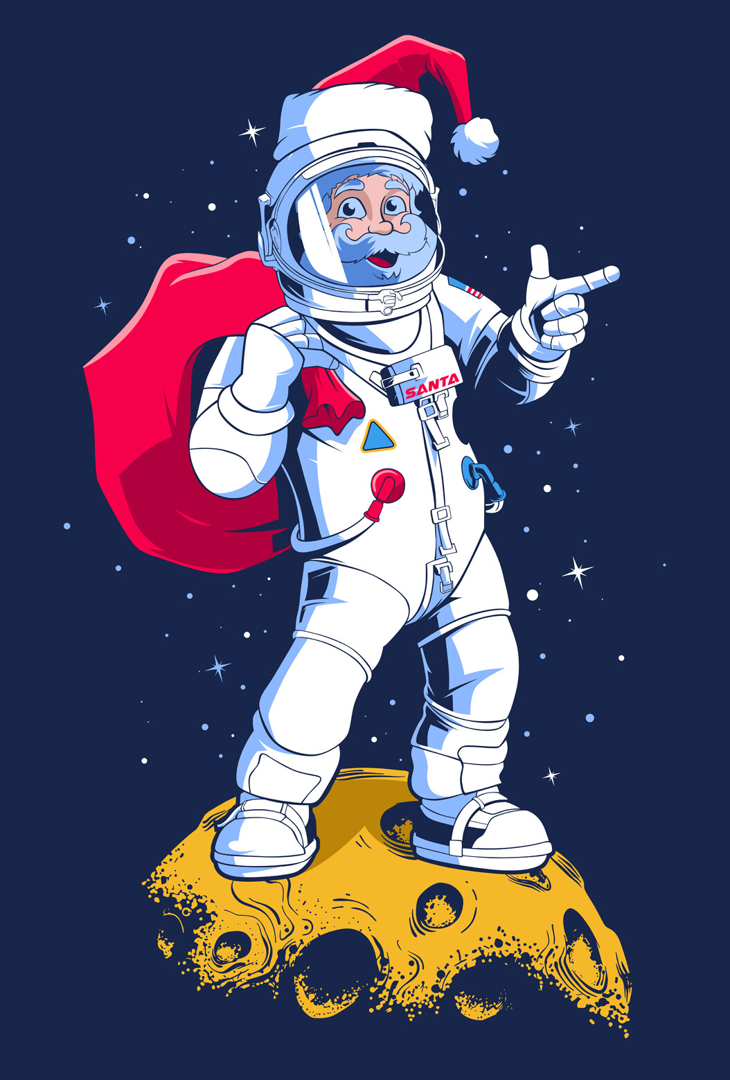 ArtStation - Santa Astronaut