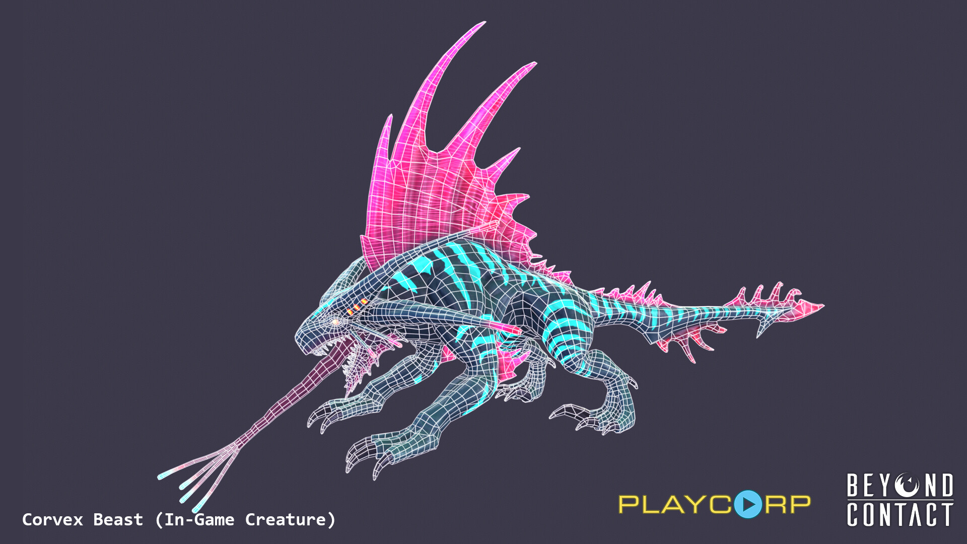 Anthony Dizon - Beyond Contact - Corvex Beast (In-Game Creature)