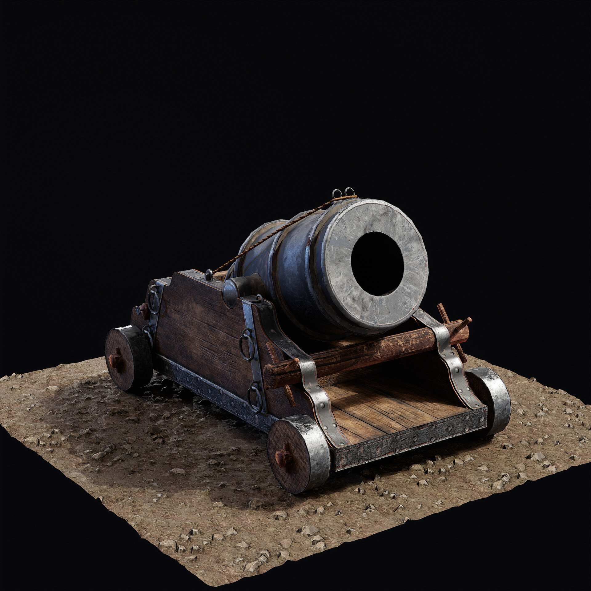 ArtStation - Medieval Mortar