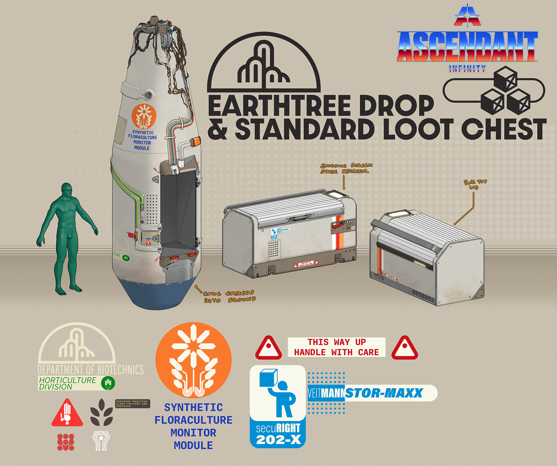 ArtStation - Ascendant Infinity: Earthtree Drop & Loot Chest