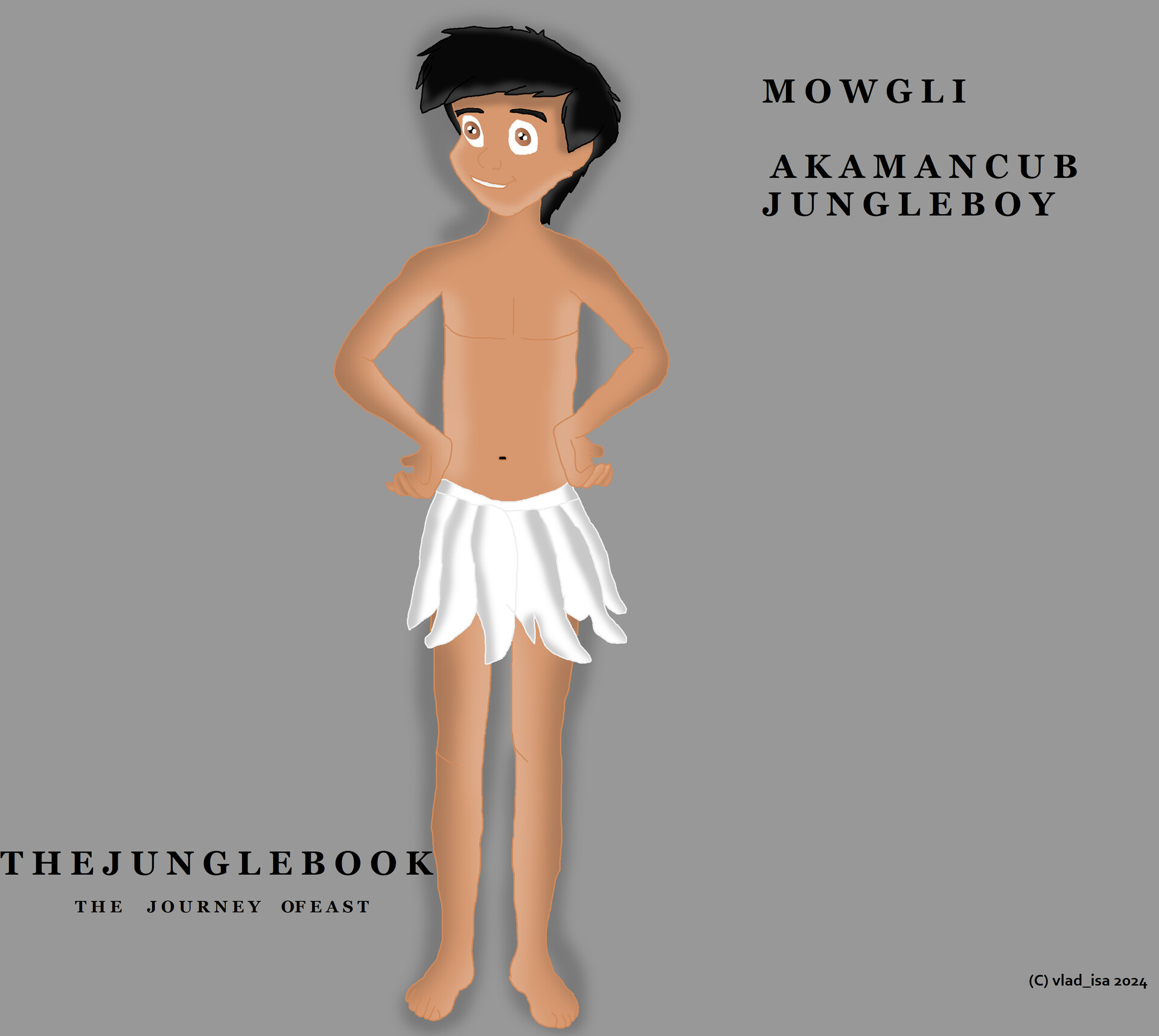 ArtStation - The Jungle Book: The Journey of East - Mowgli