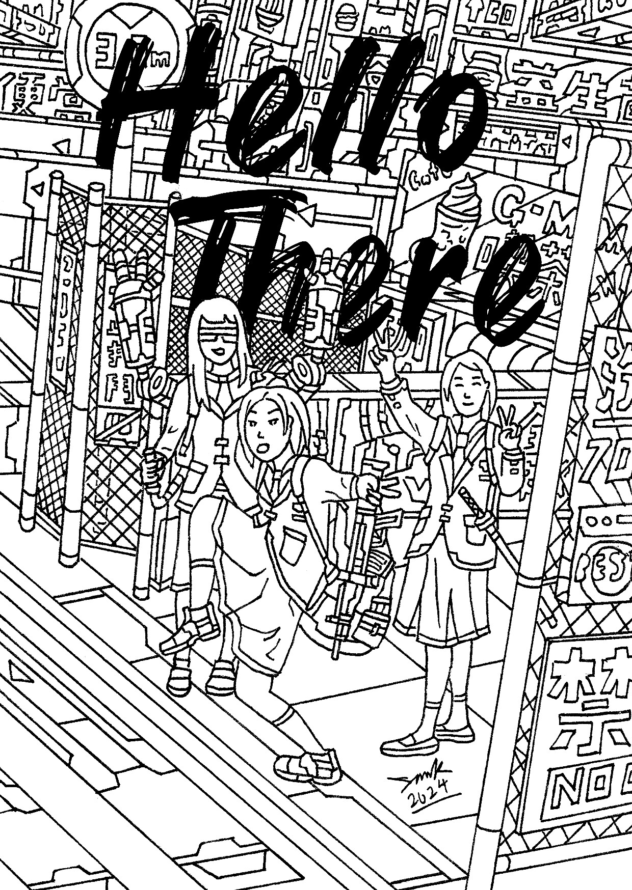 ArtStation - Magalon City Mini Series - After Class