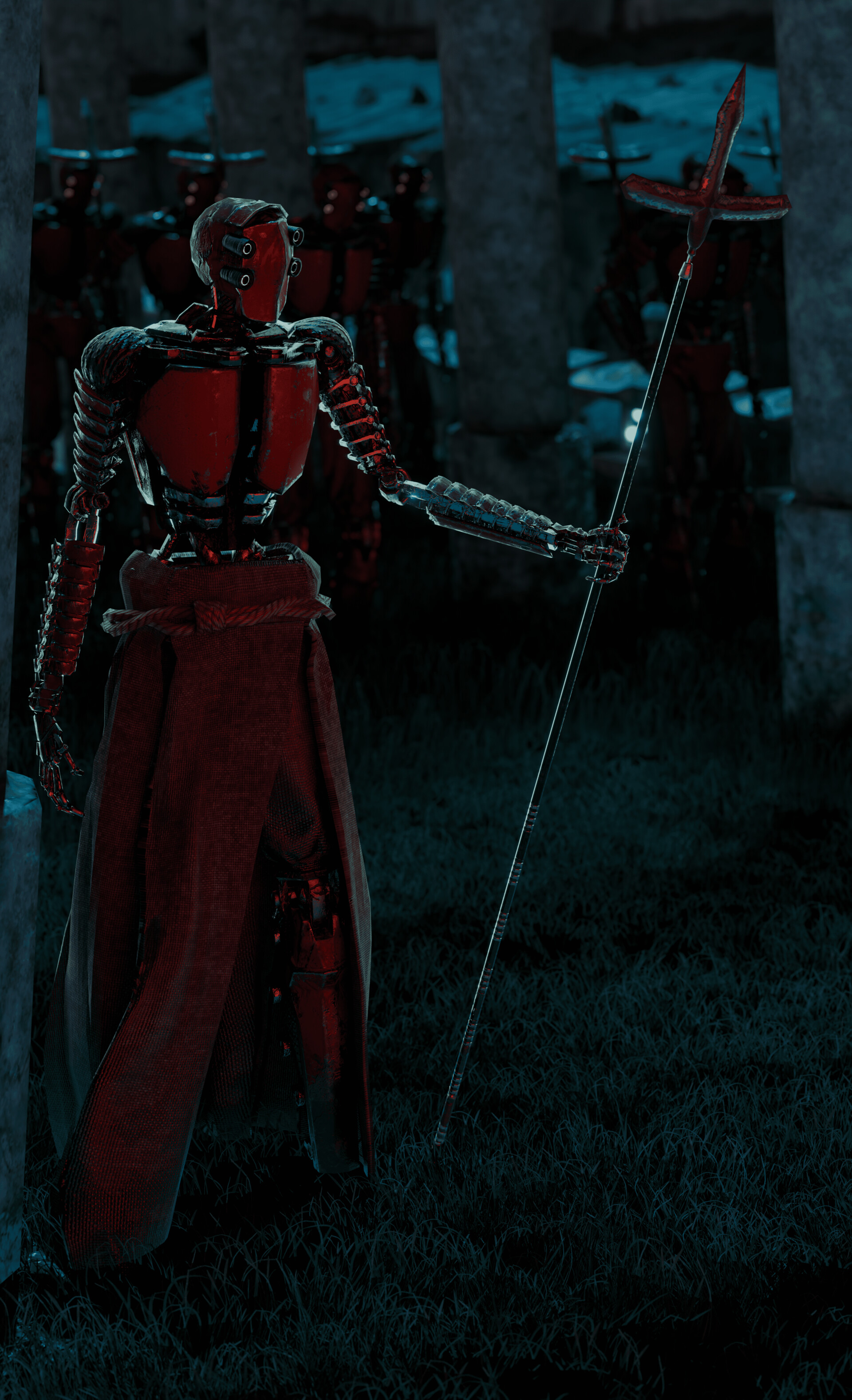 ArtStation - Monk Robot