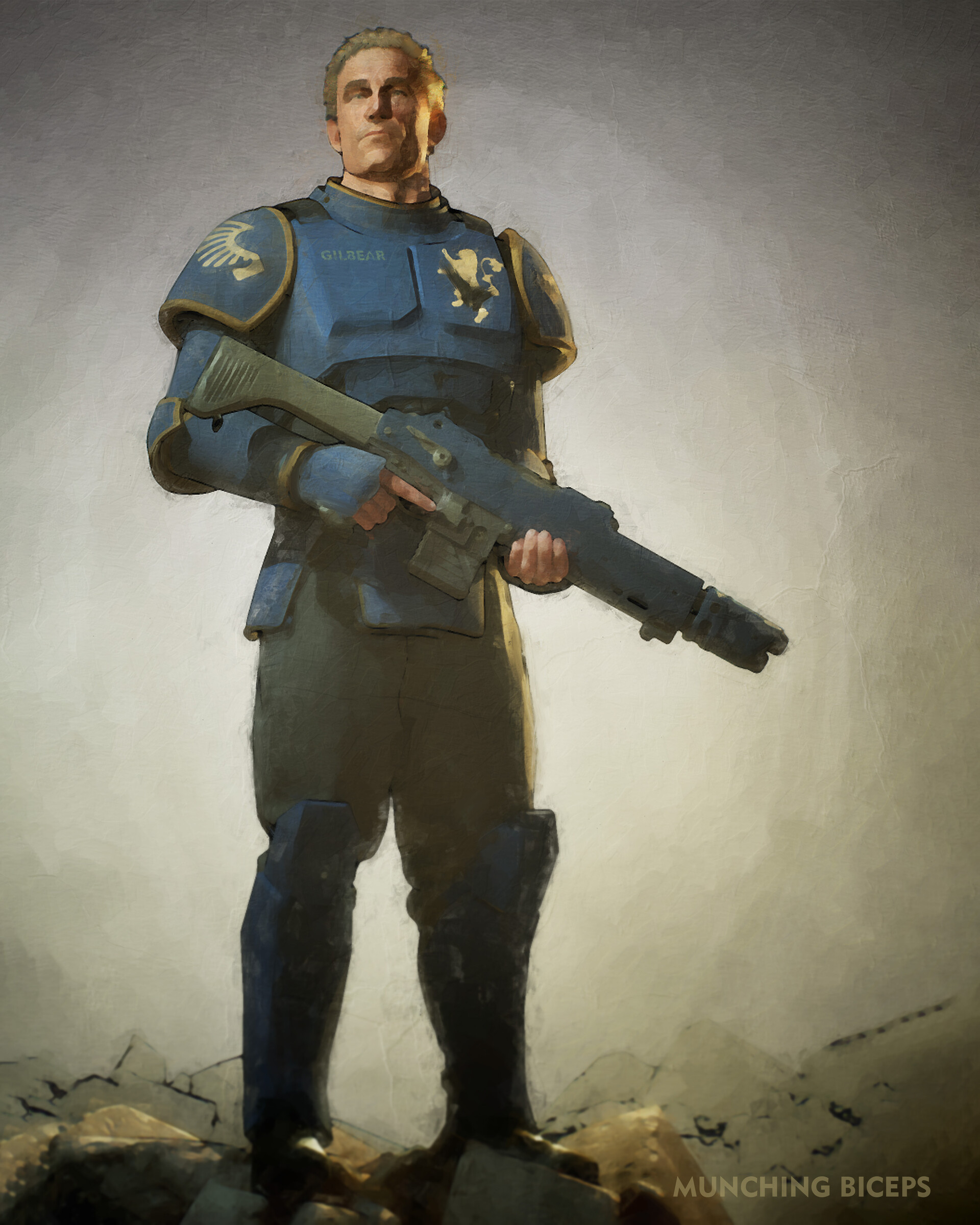 ArtStation - Colonel Gizhaum Gilbear