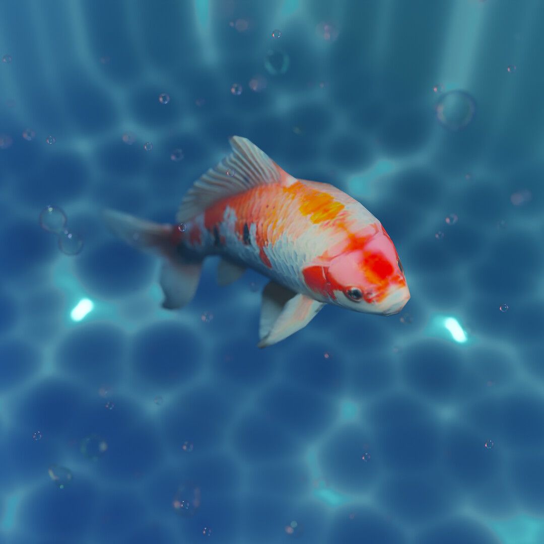 ArtStation - Koi Fish