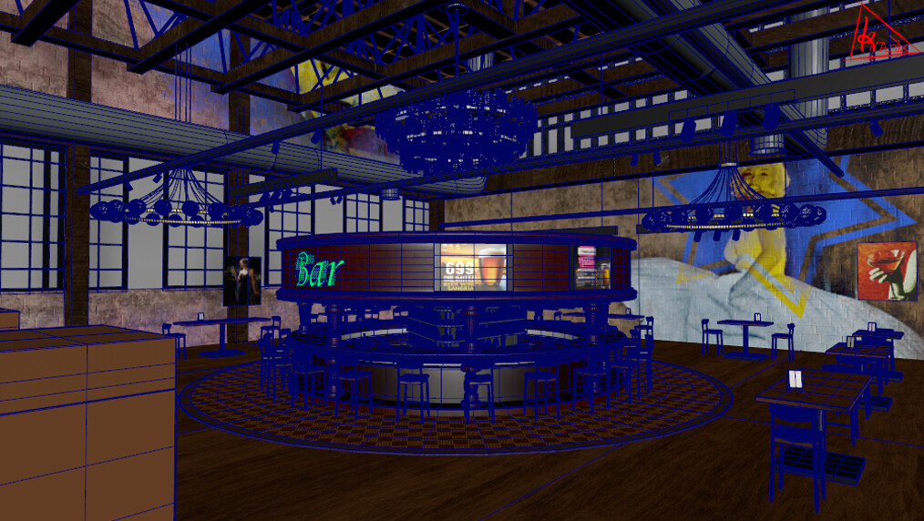 Karan Joshi - Game Ready Bar Environment Modeling, Texturing & Lighting