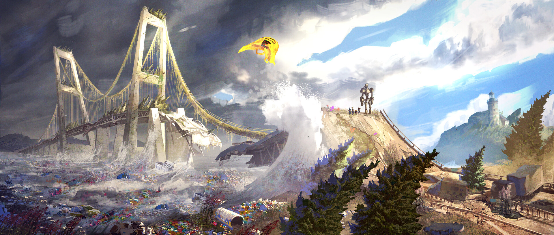 ArtStation - The Rusty World: Storebælt