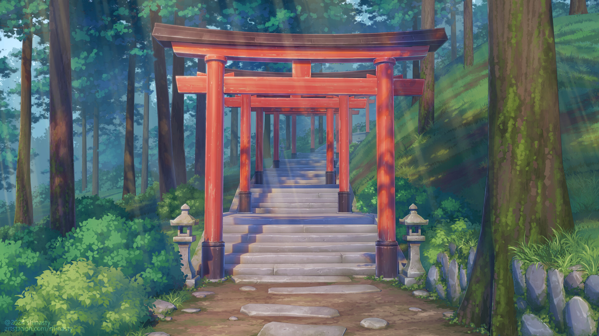 ArtStation - Torii Gates