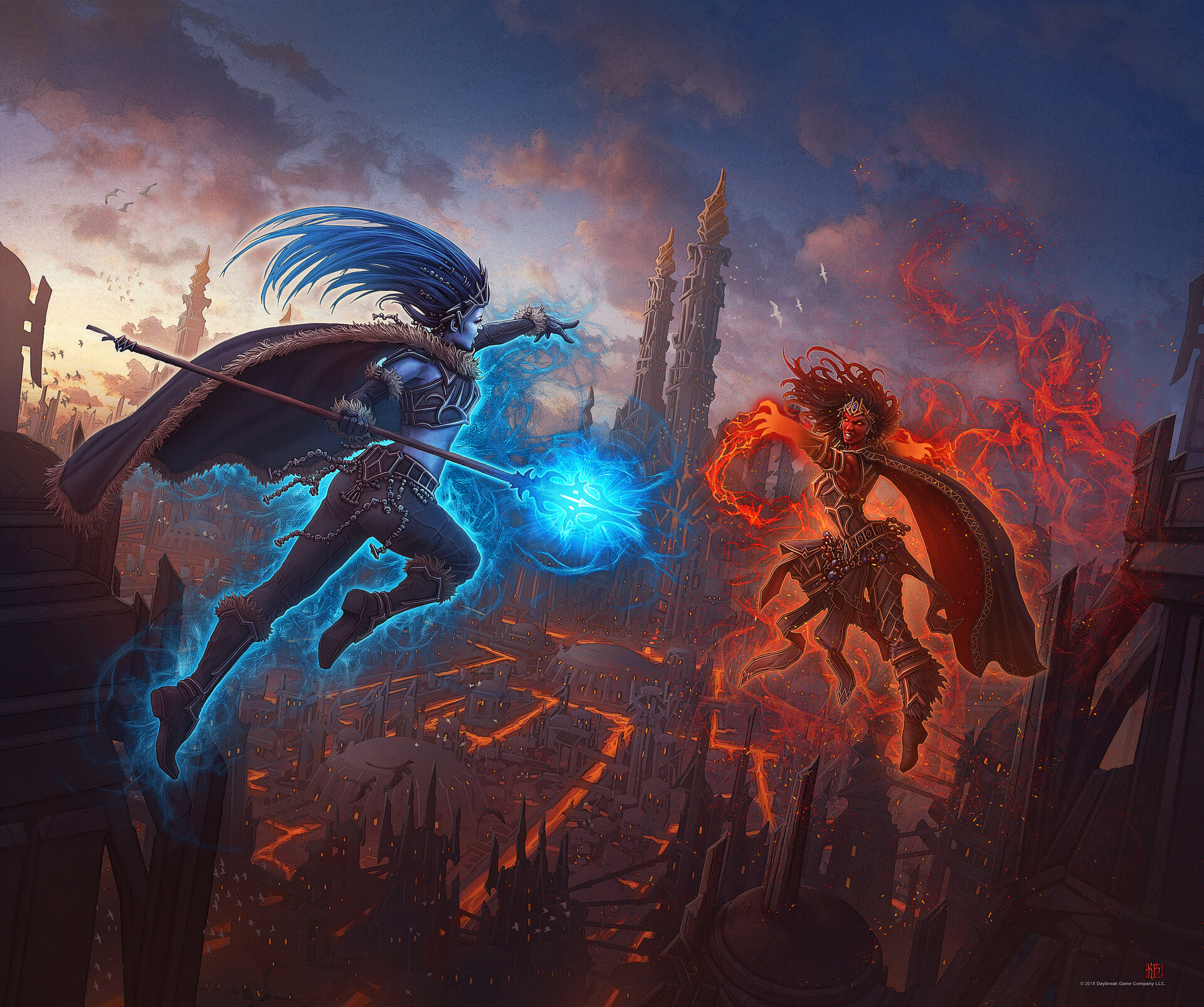 The Burning Lands by Kerem Beyit : r/ImaginaryBattlefields