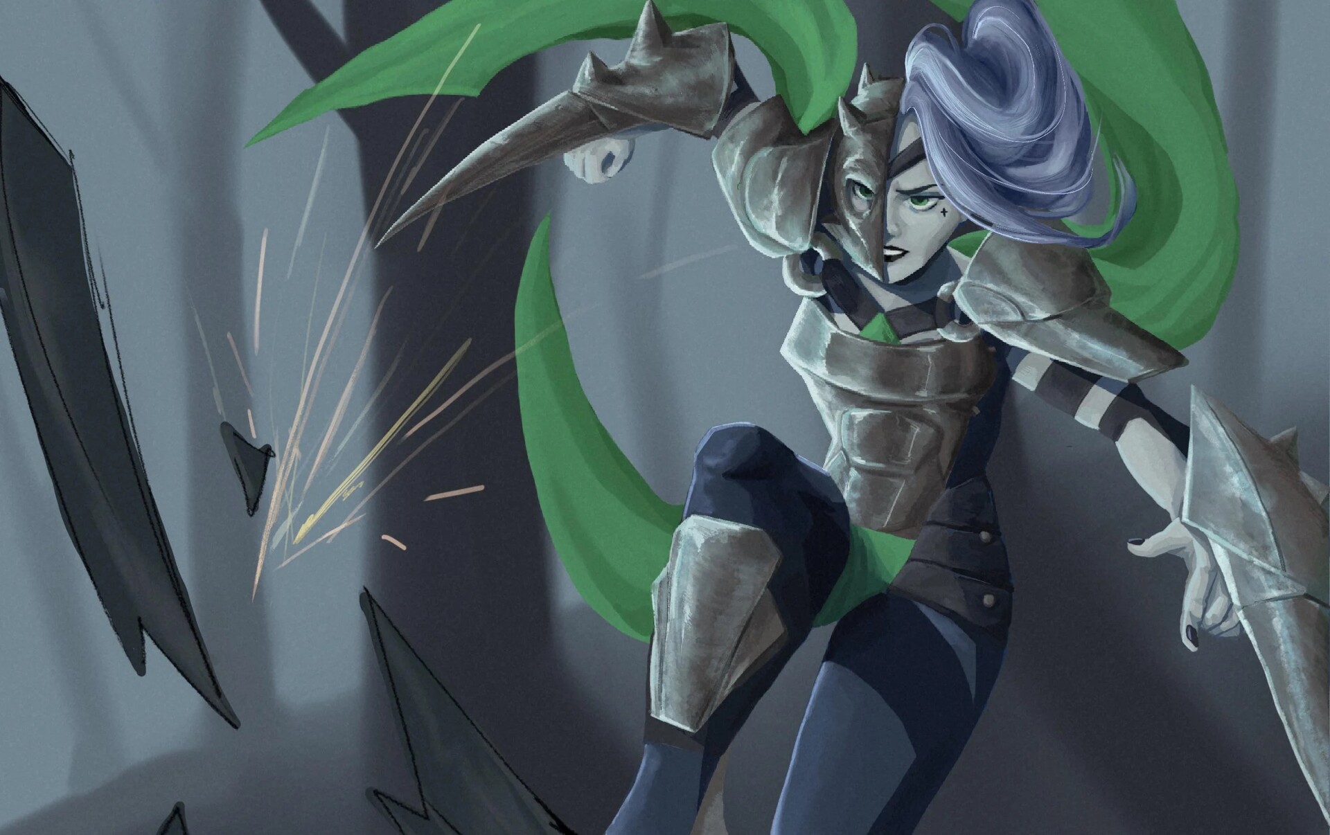 ArtStation - LoL OC Splash art