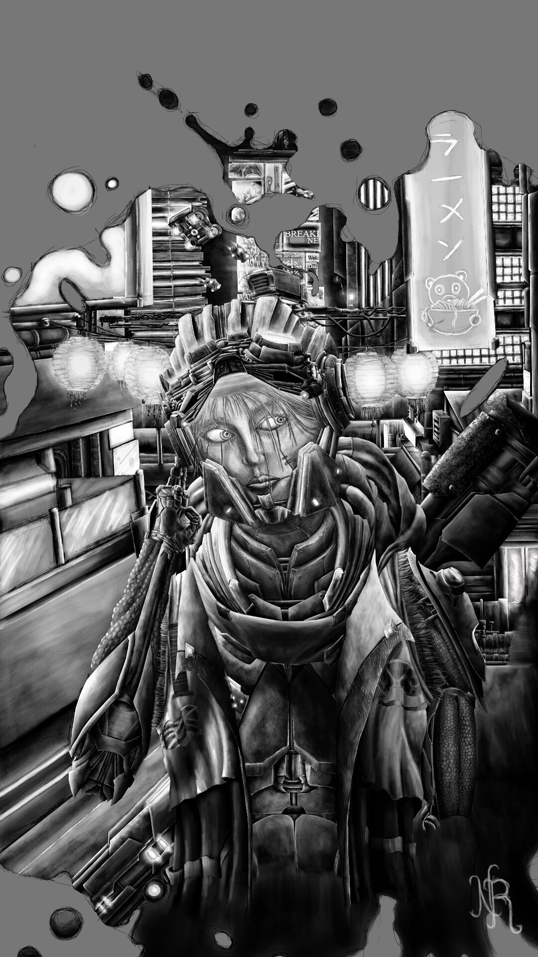 ArtStation - Cyber Assassin