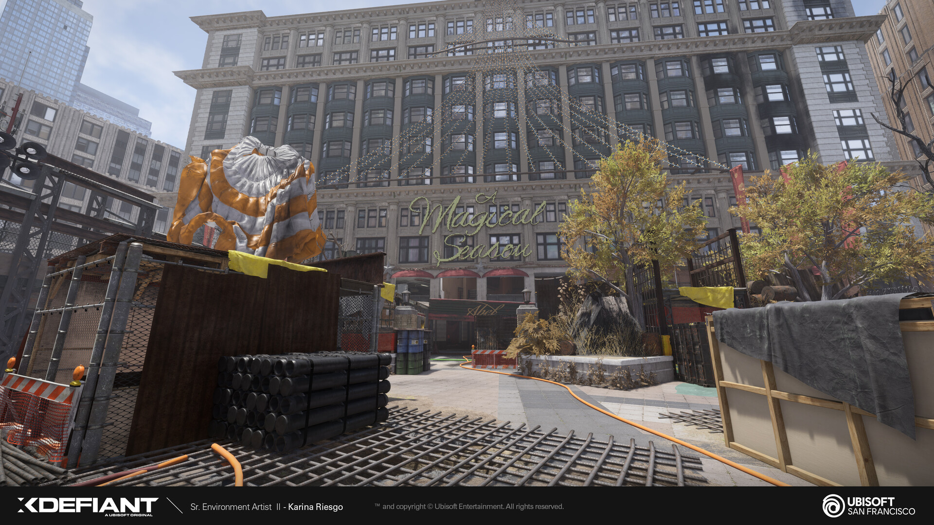 Karina Riesgo - XDefiant Broadway map