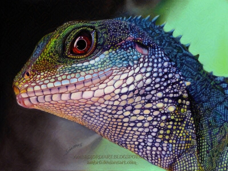 ArtStation - Chinese Water Dragon Drawing