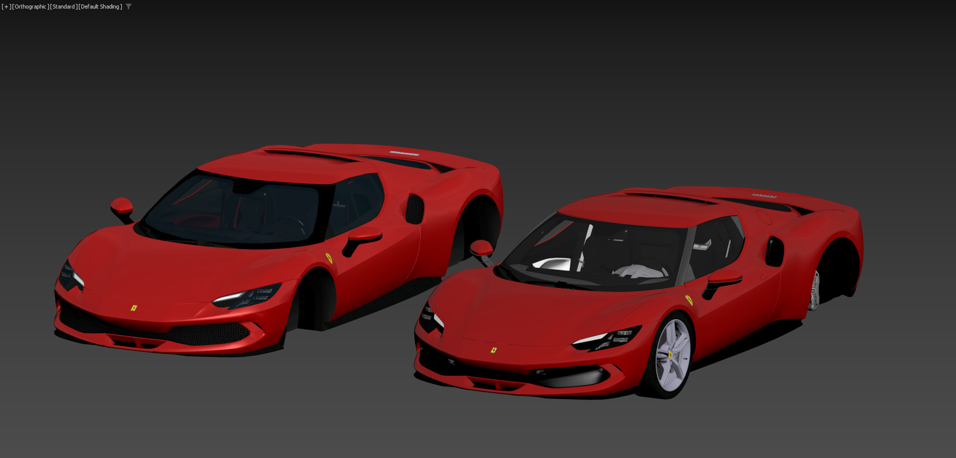 ArtStation - Ferrari 296 GTB (HQ + LQ)