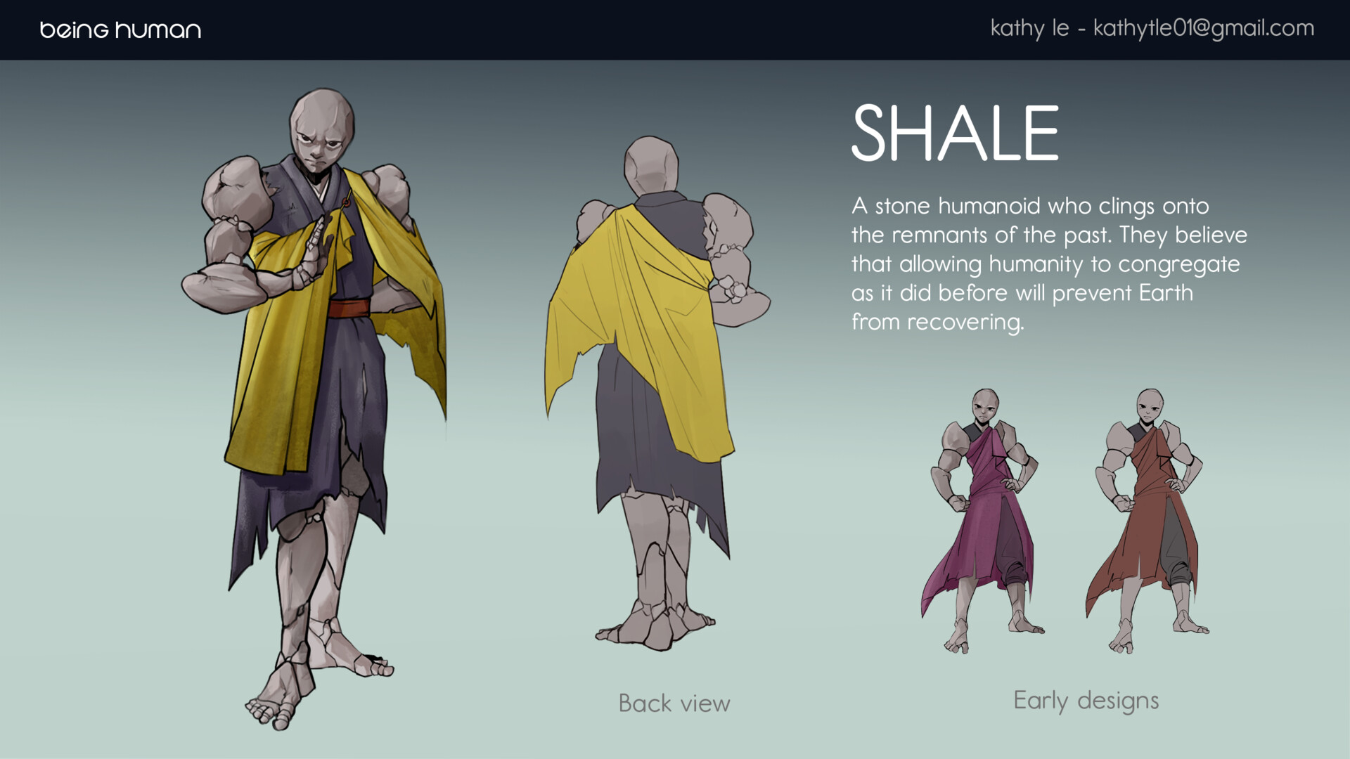 ArtStation - Character Design - Shale