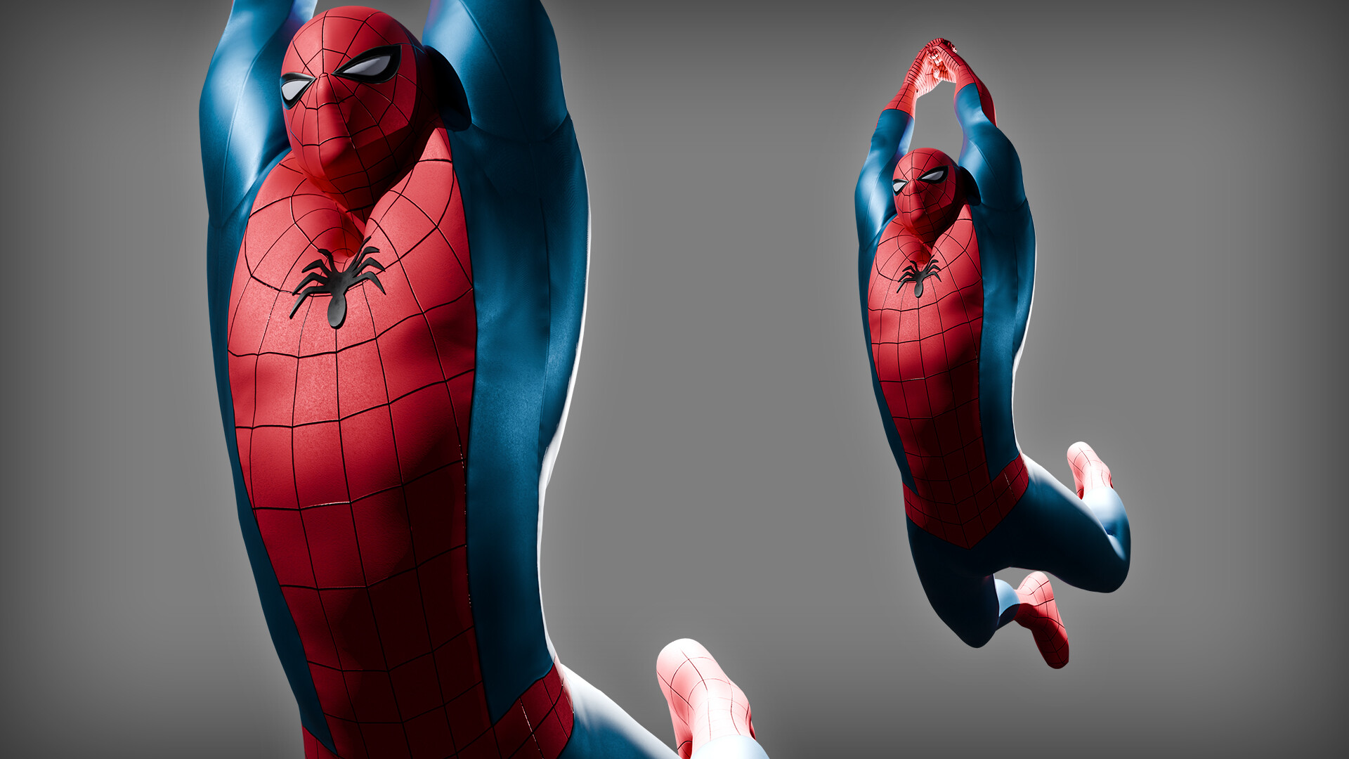 ultimate spider man render