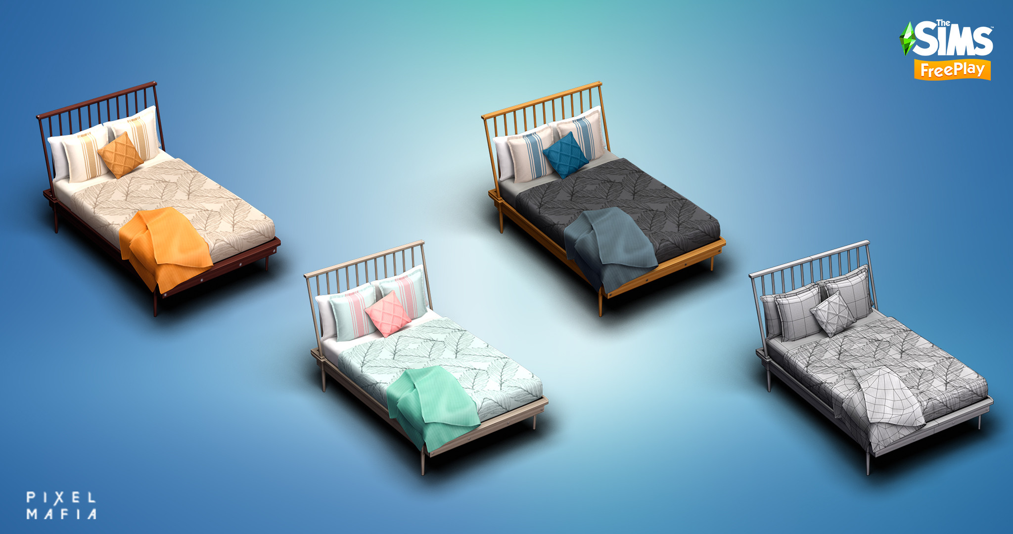 PIXEL MAFIA - SIMS Freeplay – Summer Set