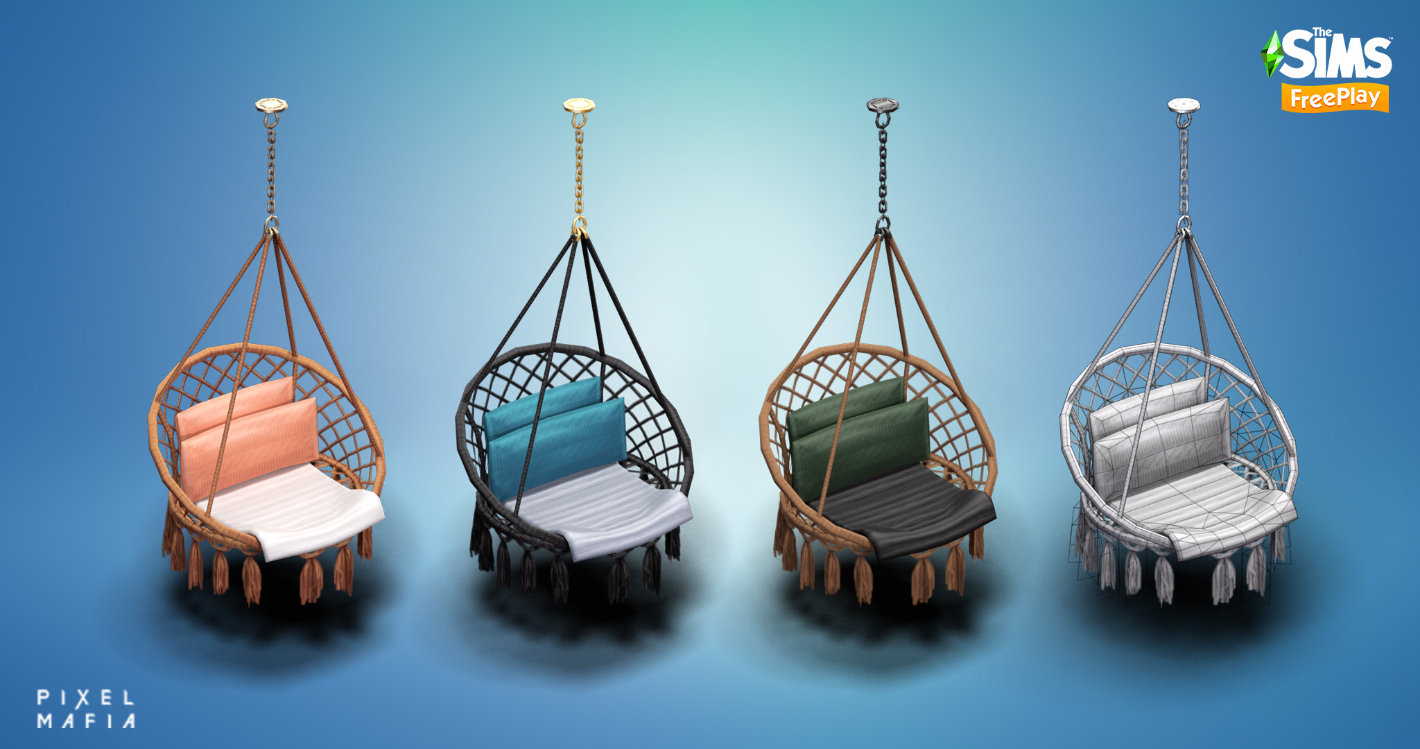 PIXEL MAFIA - SIMS Freeplay – Paradise Set