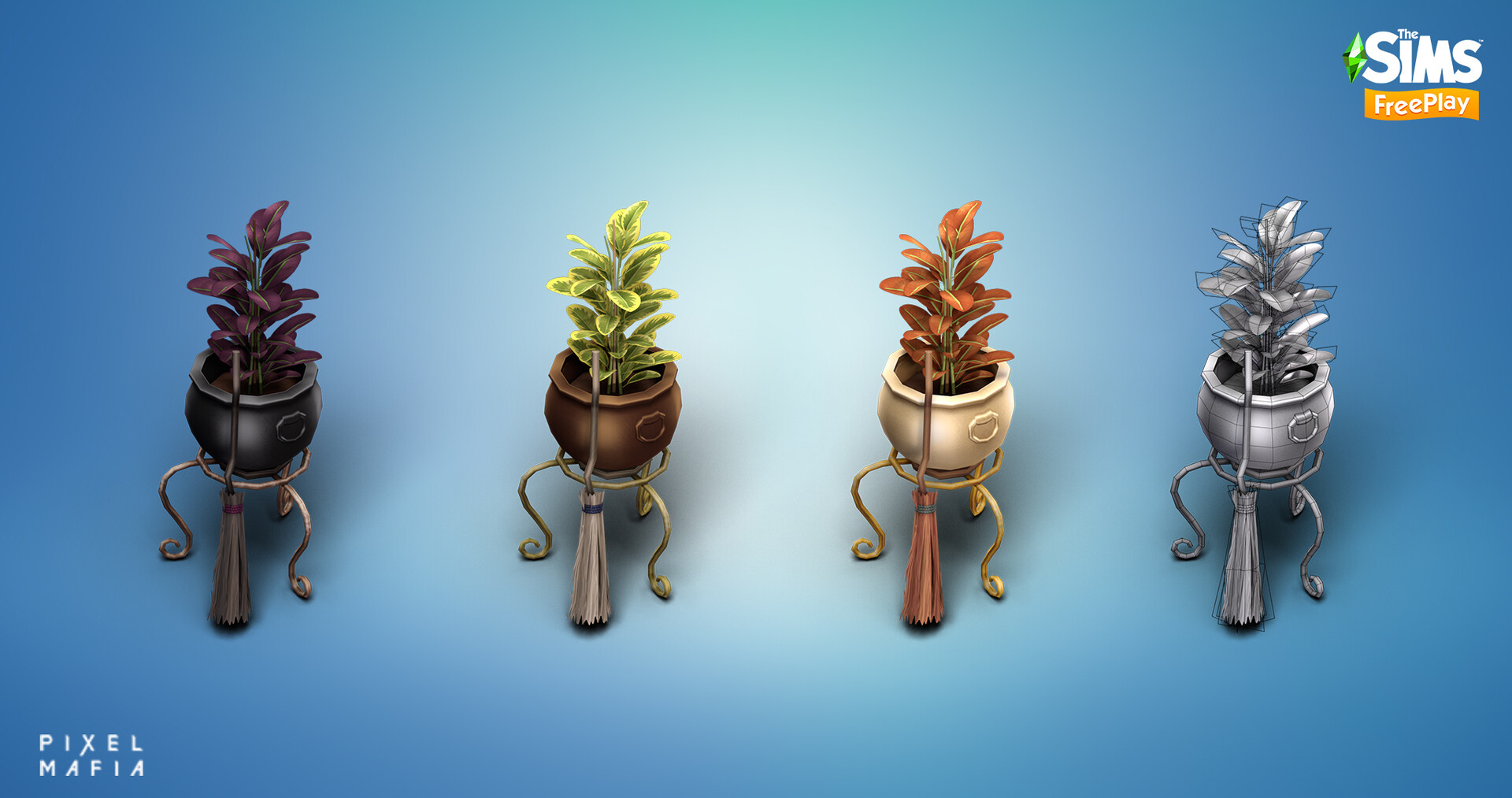 PIXEL MAFIA - SIMS Freeplay – Paradise Set