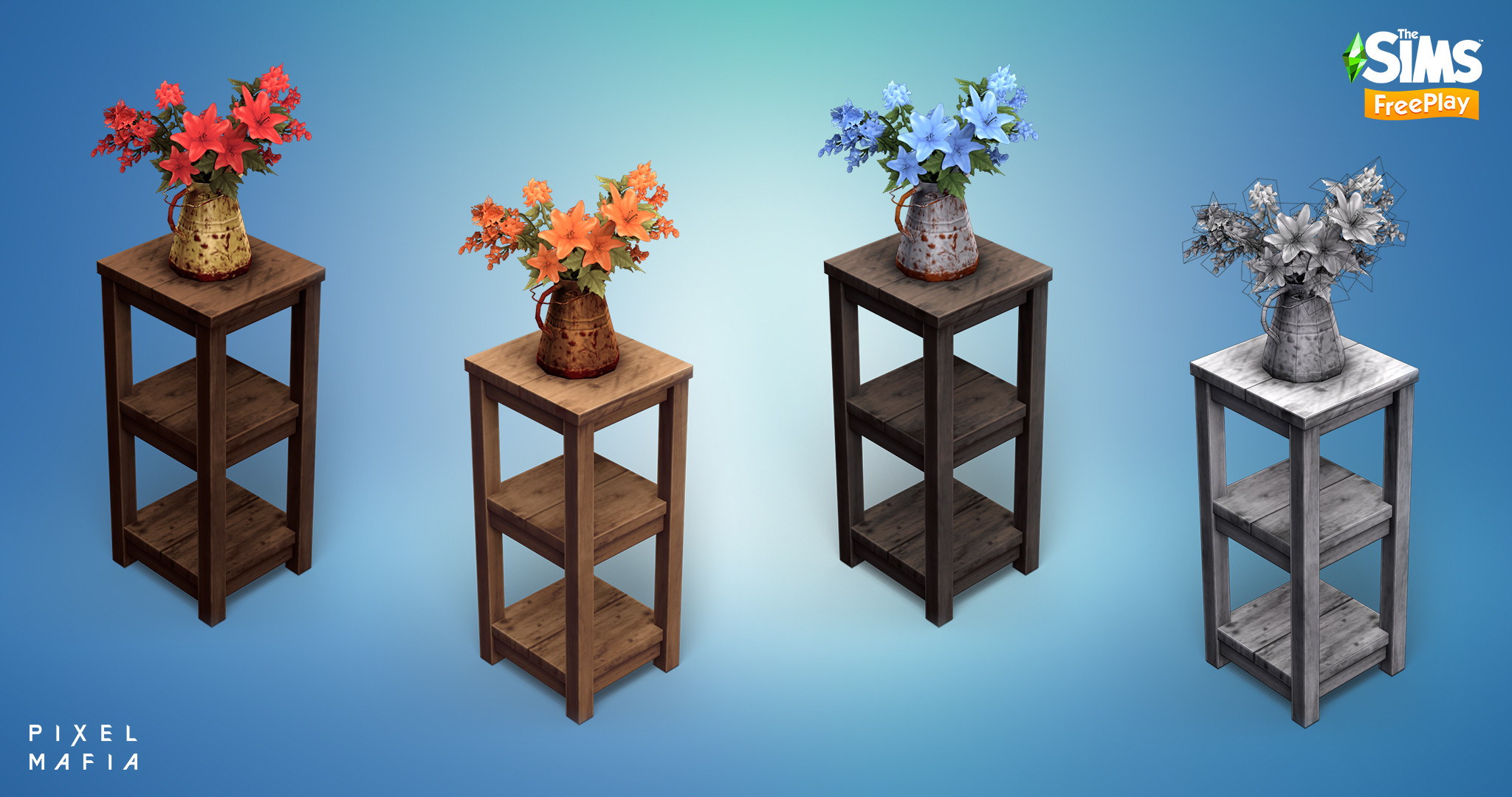 PIXEL MAFIA - SIMS Freeplay – Cabin Set