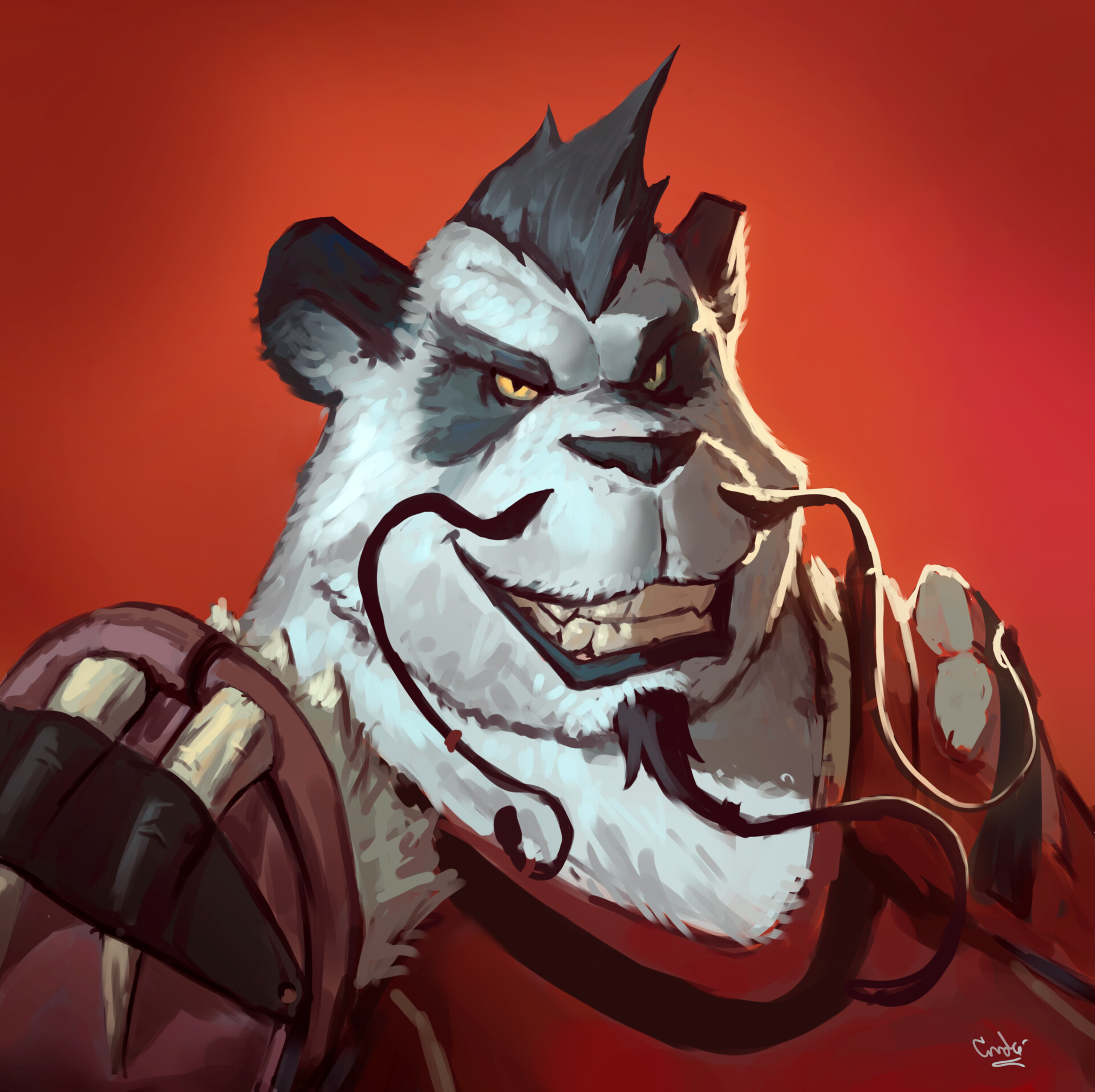 ArtStation - some portraits I made of WoW characters
