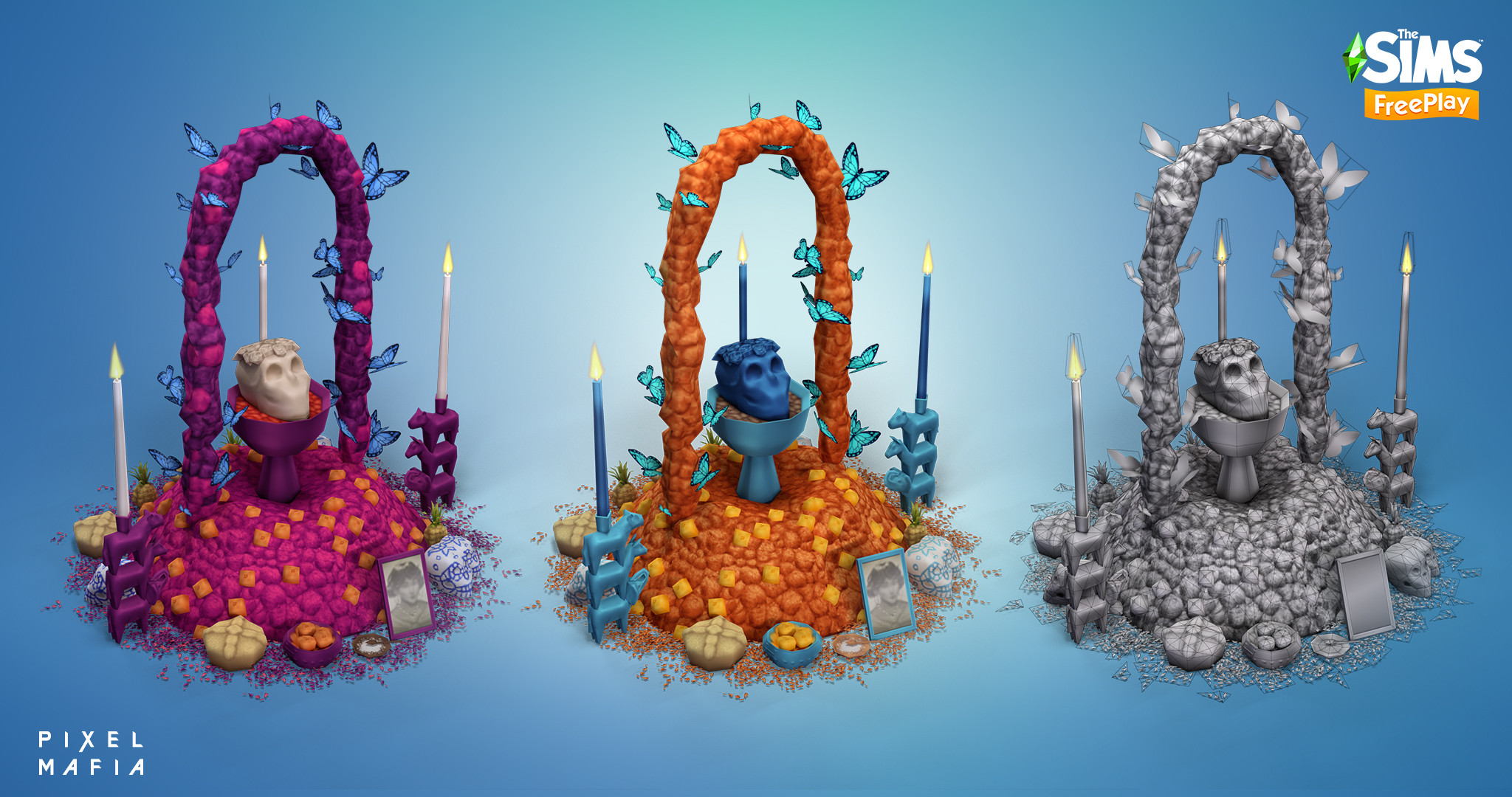 PIXEL MAFIA - SIMS Freeplay – Industrial Set