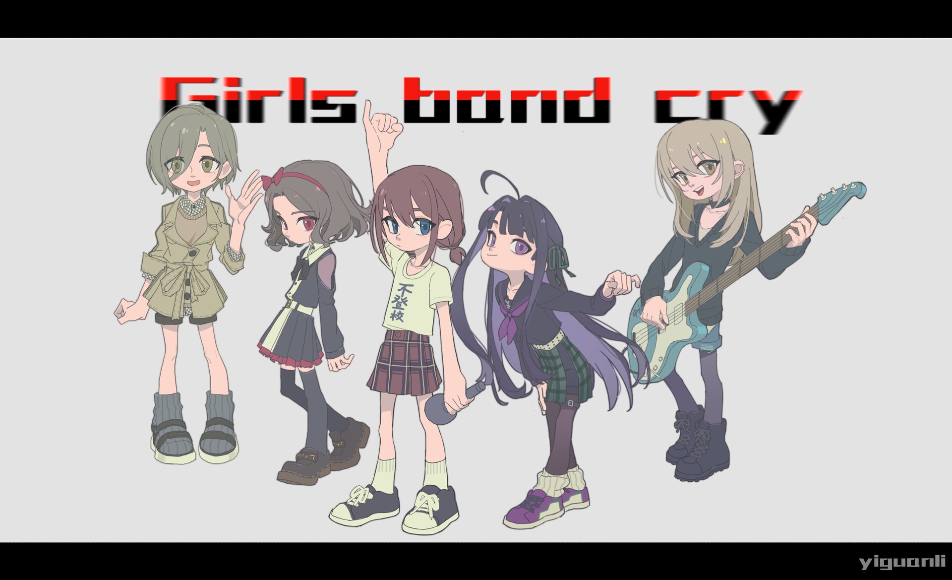 ArtStation - girls band cry