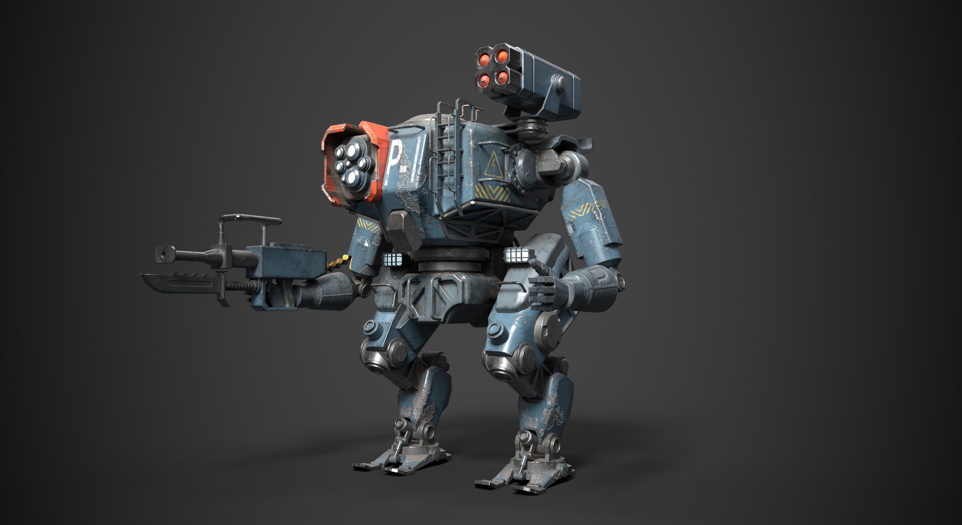 ArtStation - Robot P-I