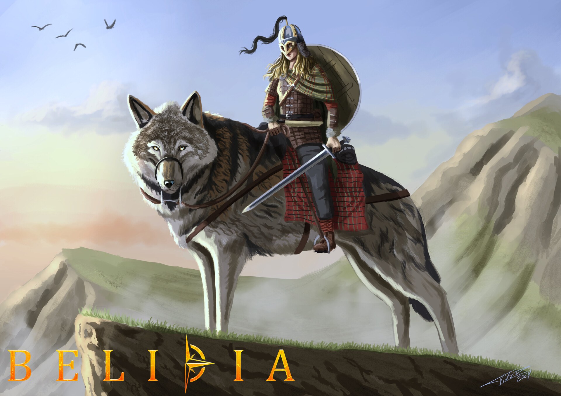 ArtStation - ¨Gosslop rider¨, new illustration for ¨Universo Belidia ...