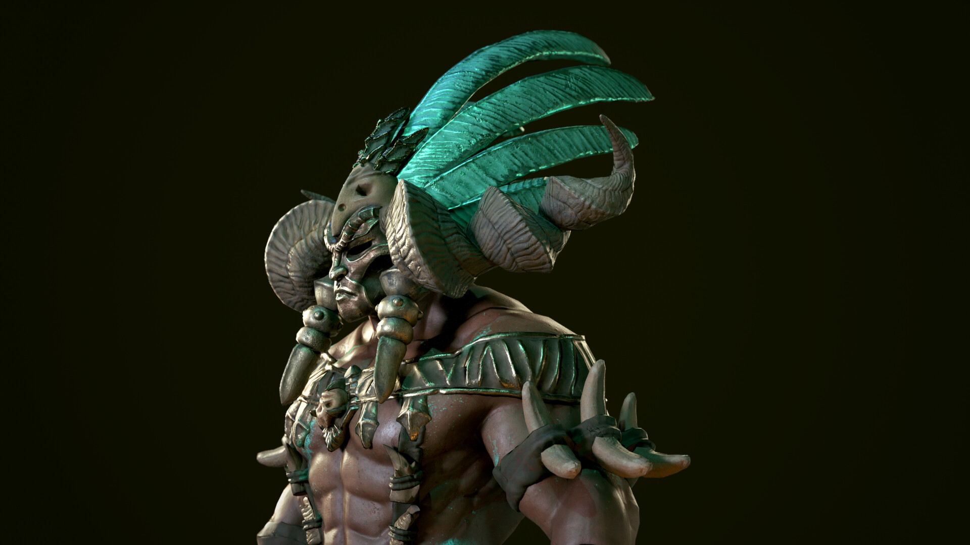 ArtStation - Maya Warrior