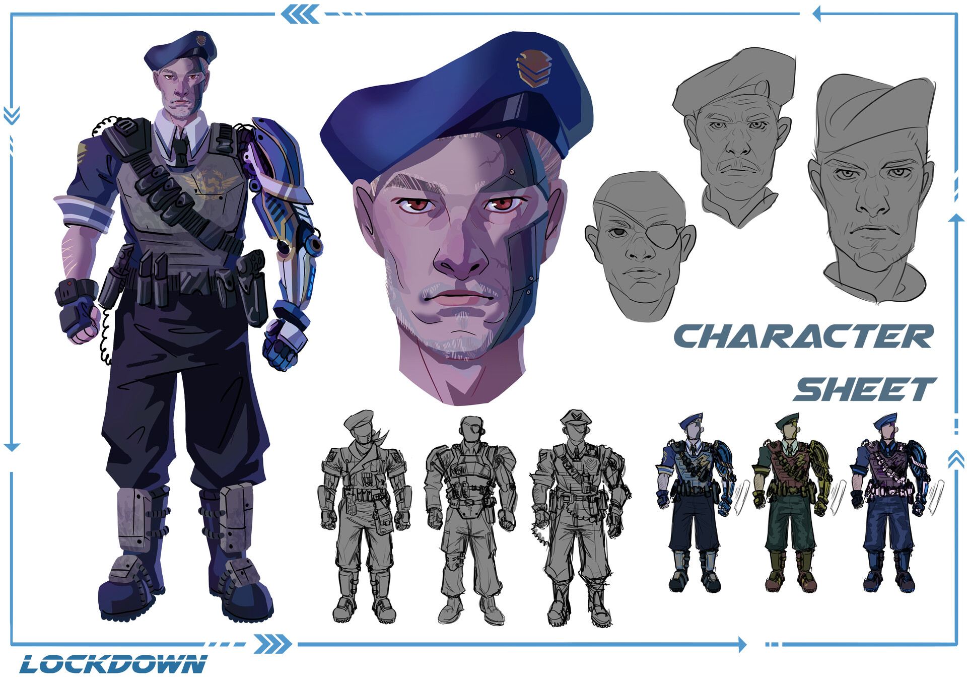 Sophie Bouquet - Lockdown : Characters 4/5