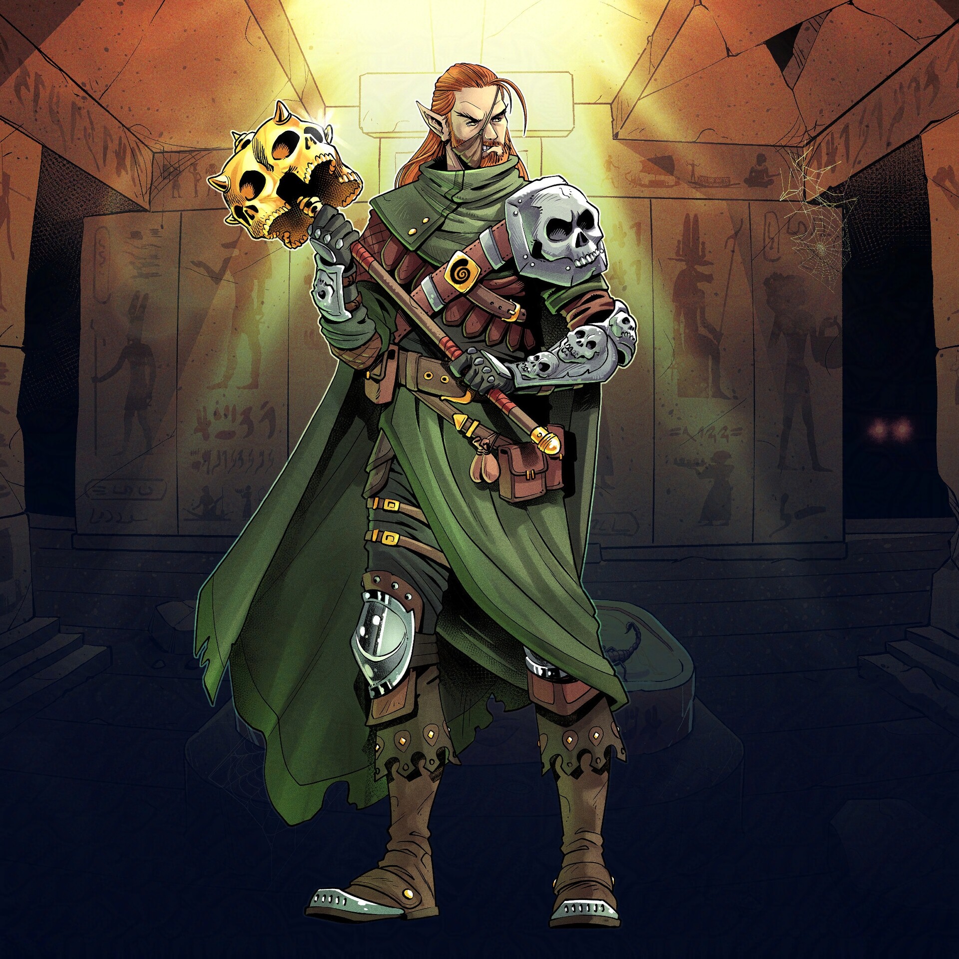 Sebastián Guidobono - Half Elf to Mummy´s mask - roleplaying campaign