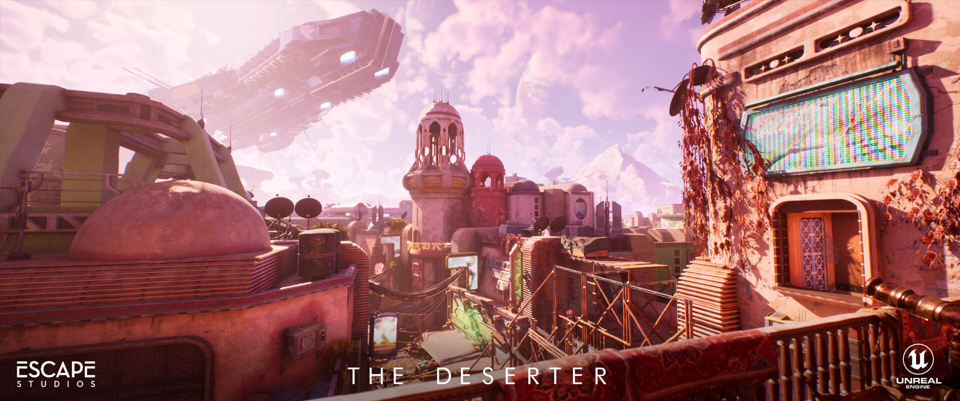 ArtStation - The Deserter - Sci-Fi UE5 Game (Prop Art Showcase)