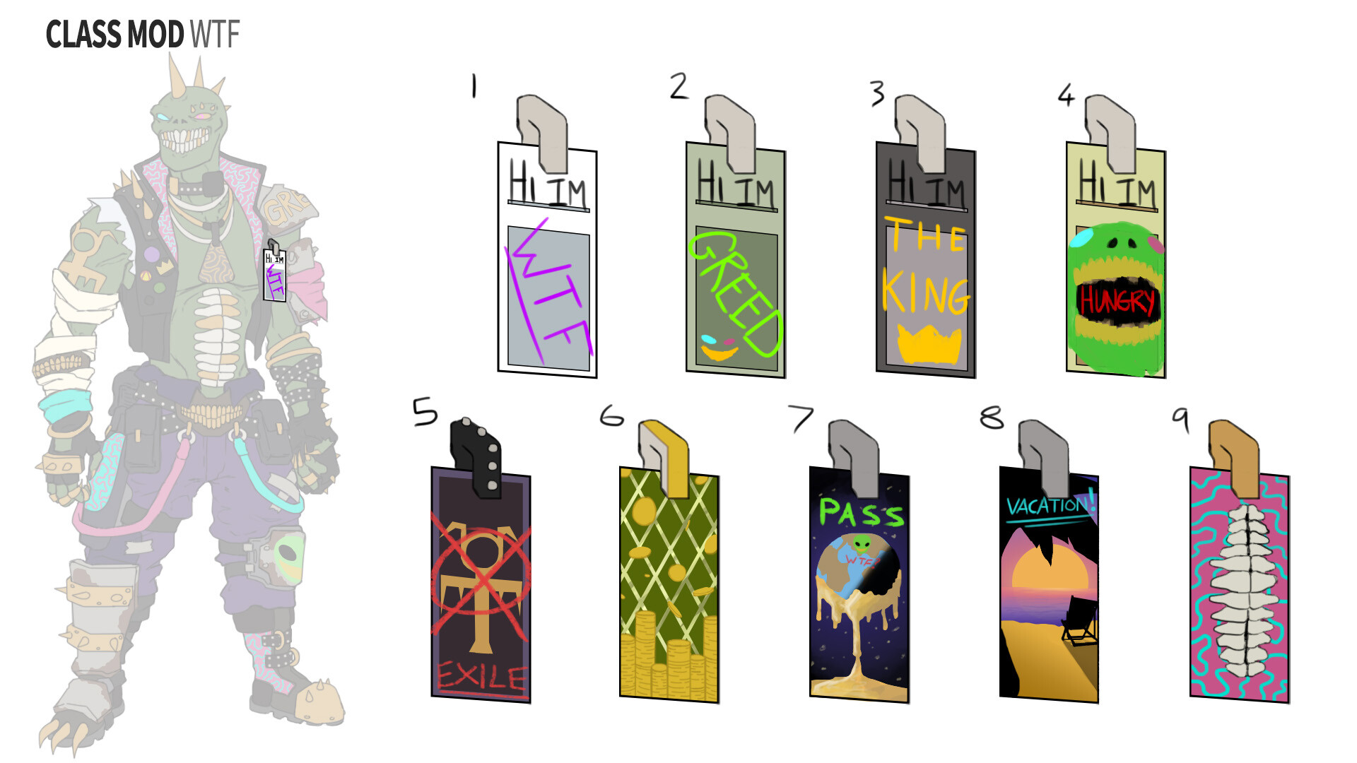 ArtStation - Class Mod Designs - Borderlands 4 Fan Project