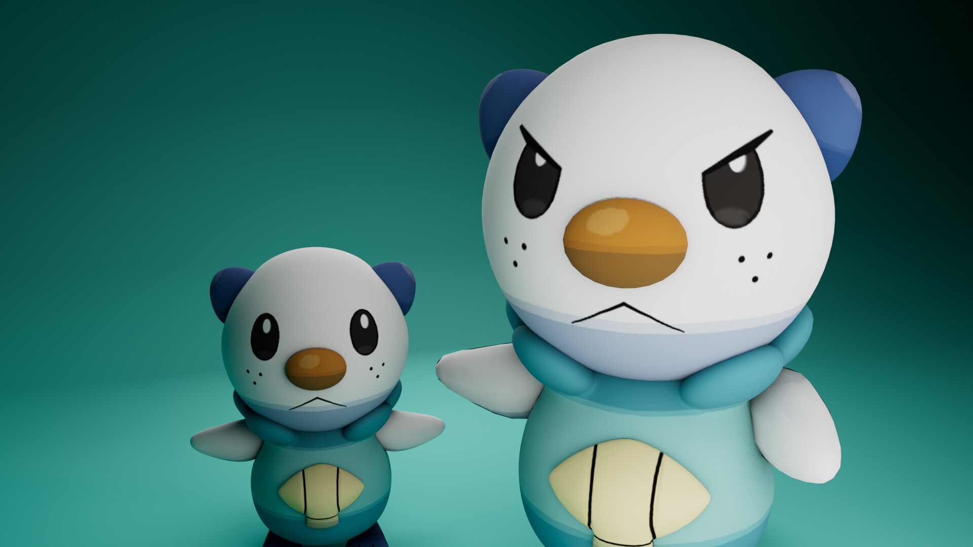 ArtStation - Oshawott Fan Art
