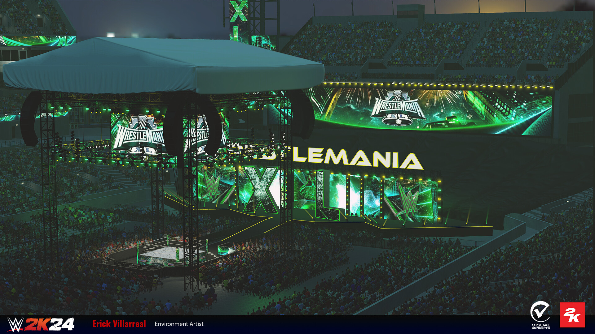 Erick Villarreal - WrestleMania 40