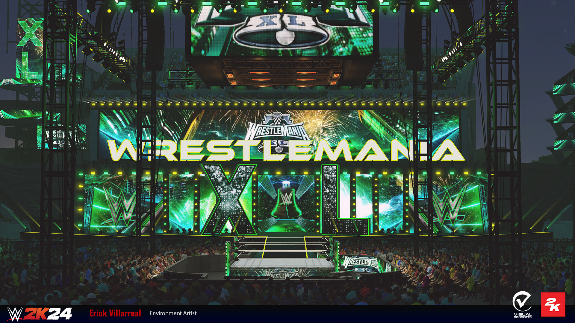 Erick Villarreal - WrestleMania 40